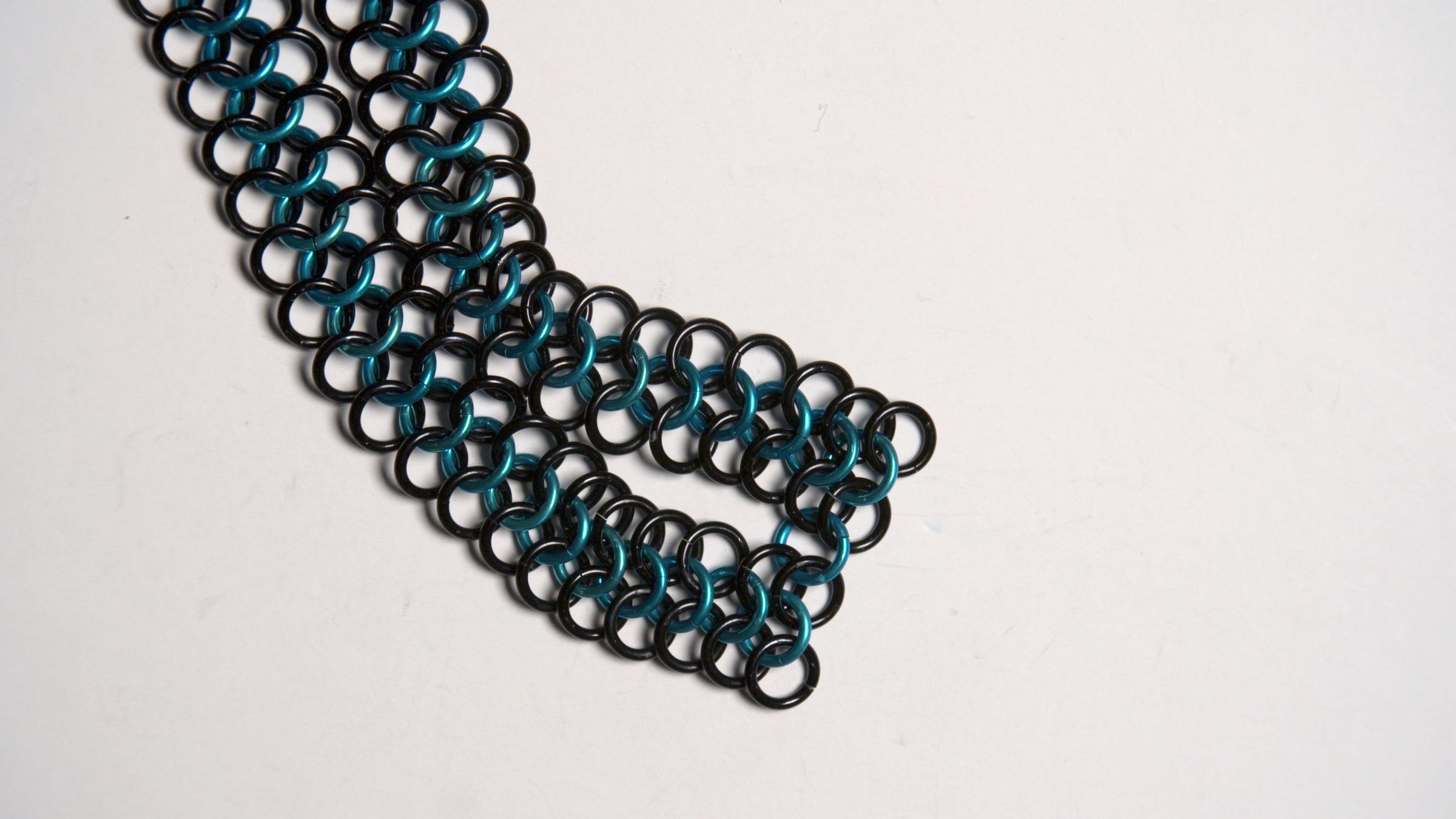 Make a Simple Chainmail Cuff Bracelet : 7 Steps (with Pictures ...