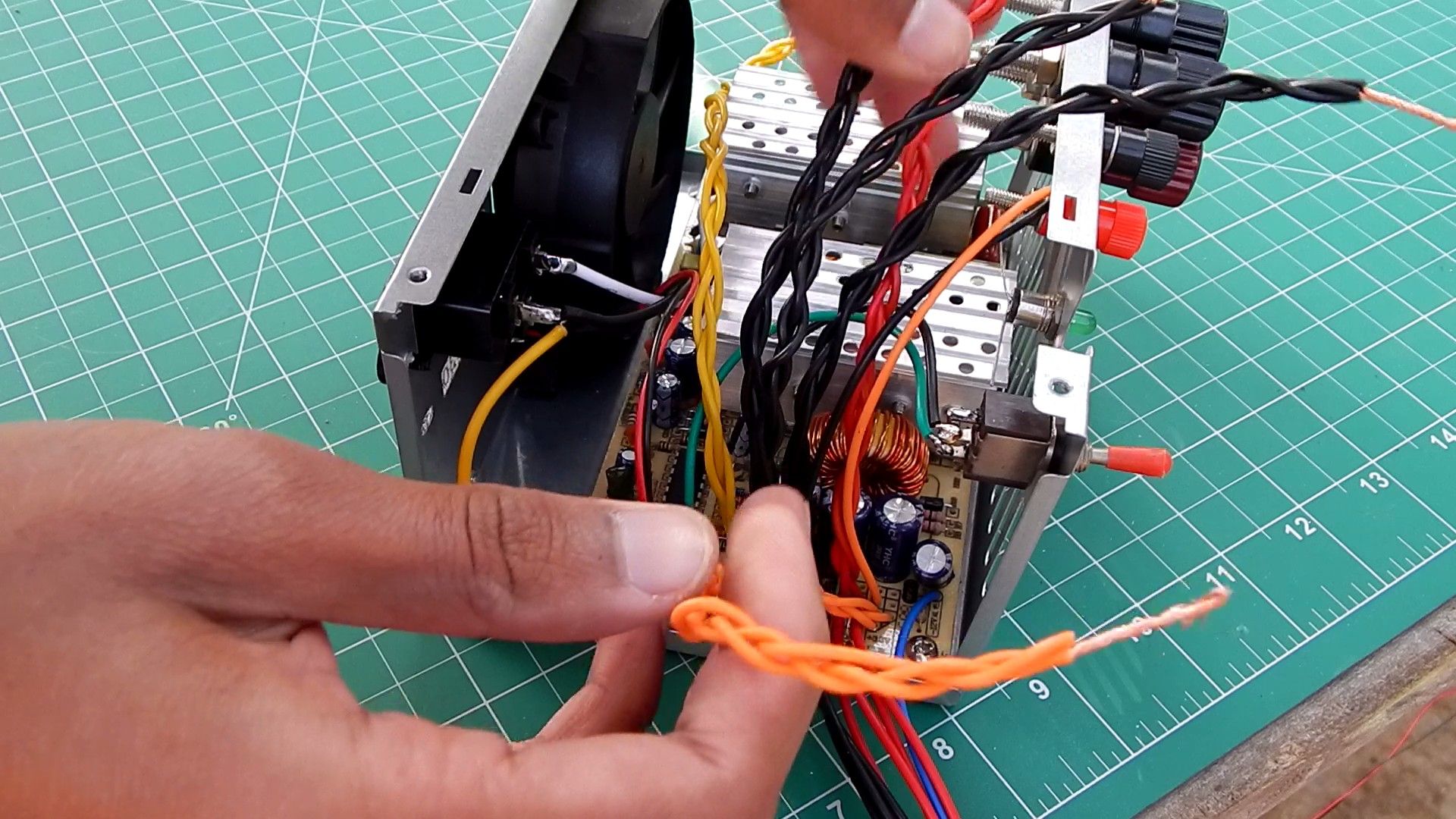 DIY Bench Power Supply With Old Computer SMPS : 13 Steps (with Pictures ...