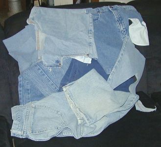 Denim Frayed Lap Quilt : 10 Steps (with Pictures) - Instructables