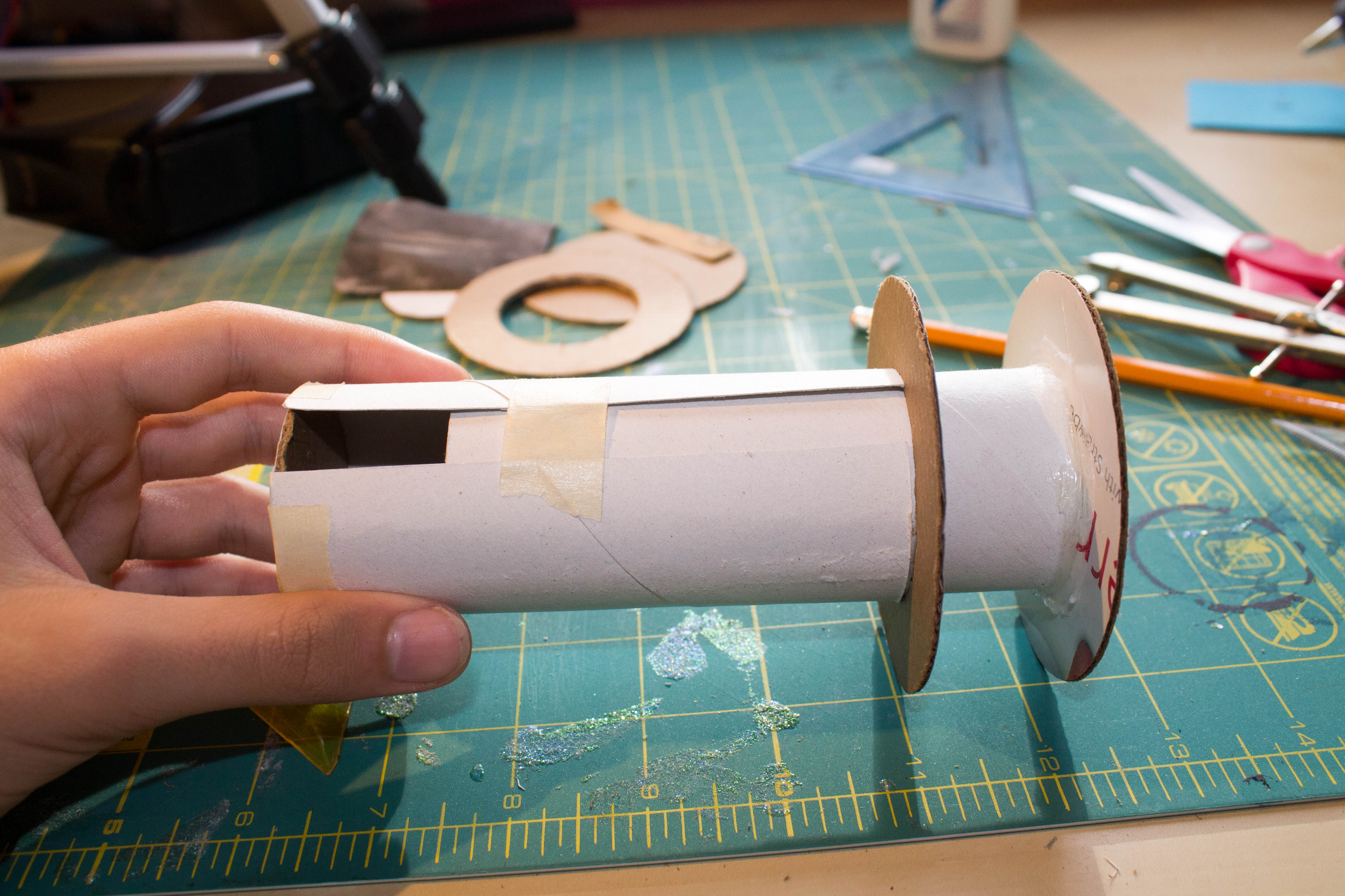 Cardboard Cryptex Safe! : 9 Steps (with Pictures) - Instructables