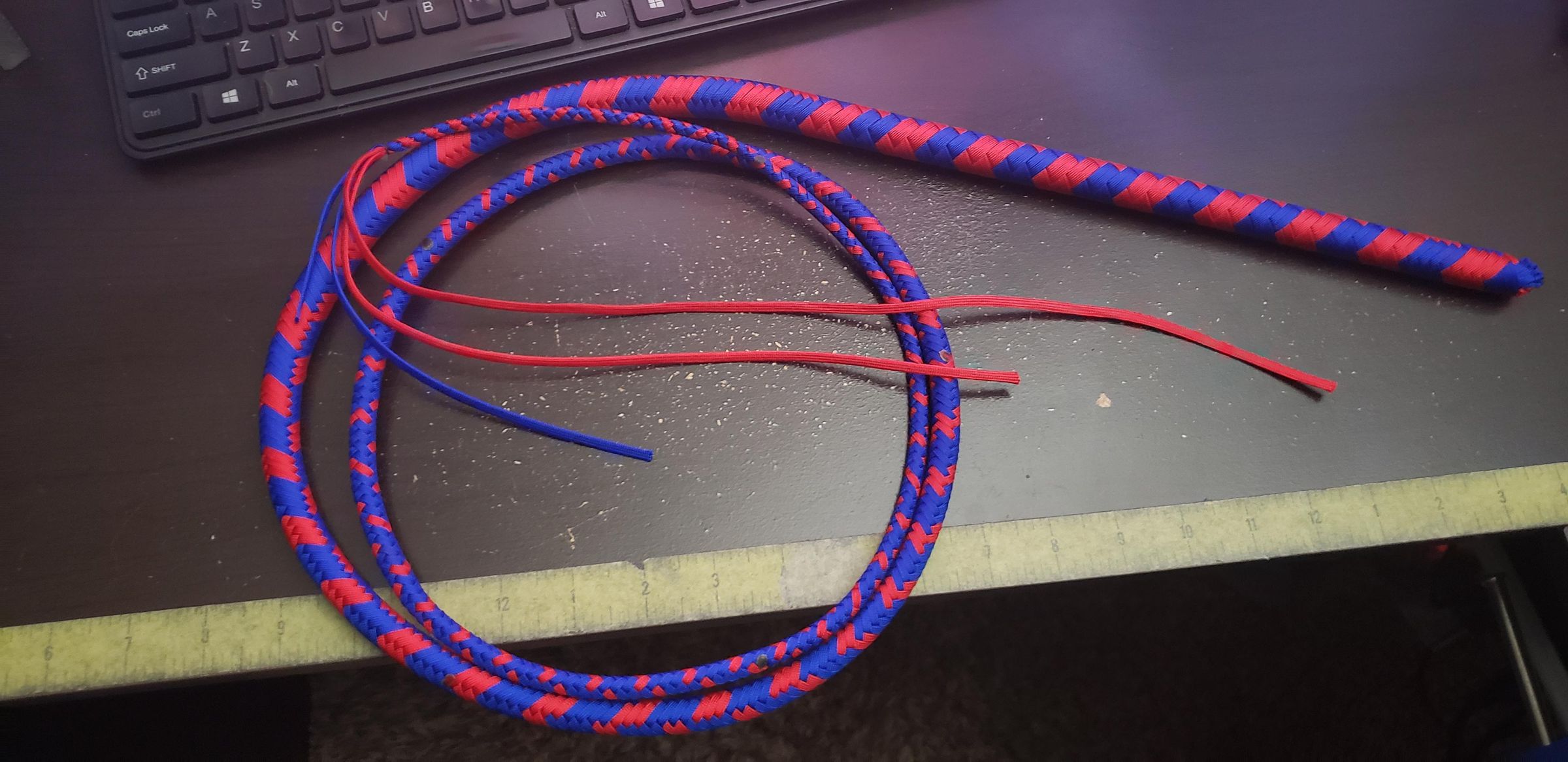 How to Make a 24 Plait 5 Belly Nylon Bullwhip : 10 Steps (with Pictures ...