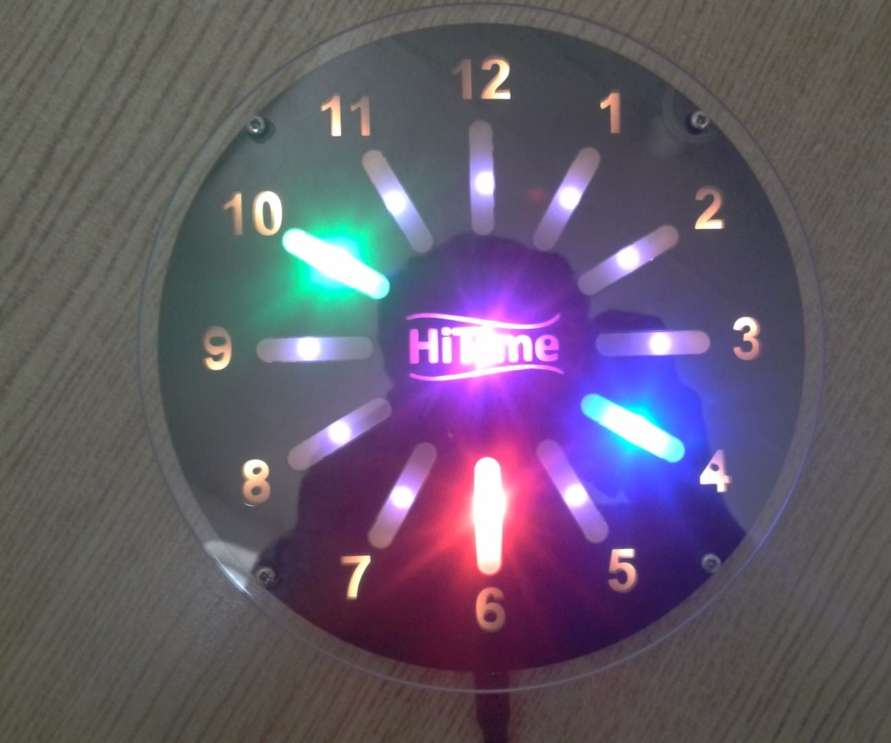 Neopixel Clock 5 Steps with Pictures Instructables Neopixel Clock 5 Steps with Pictures Instructables
