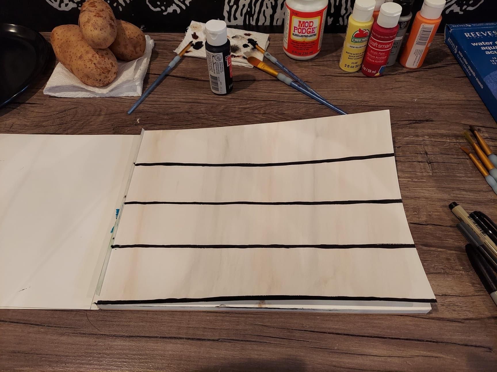 Potato Stamped Postcards : 8 Steps (with Pictures) - Instructables