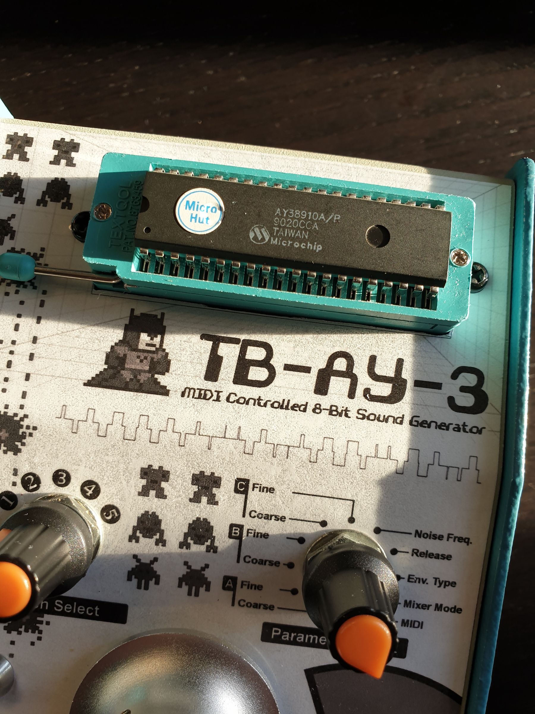 MIDI/Arduino Controlled 8-Bit Sound Generator (AY-3-8910) : 5 Steps ...