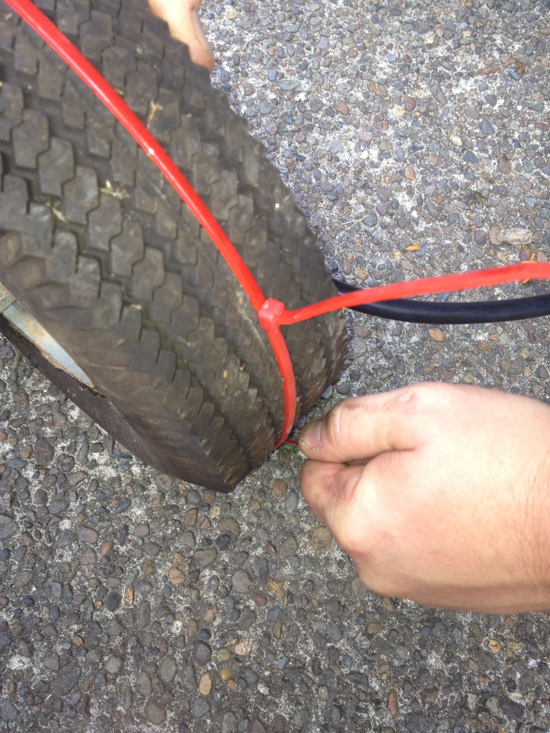 Re-inflating a Tubeless Wheelbarrow or Hand Truck Tire (without ...