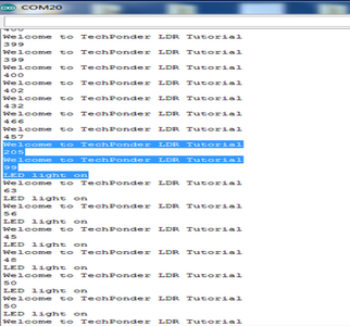 Auotmatic Street Lights Control Using LDR and Arduino - Instructables