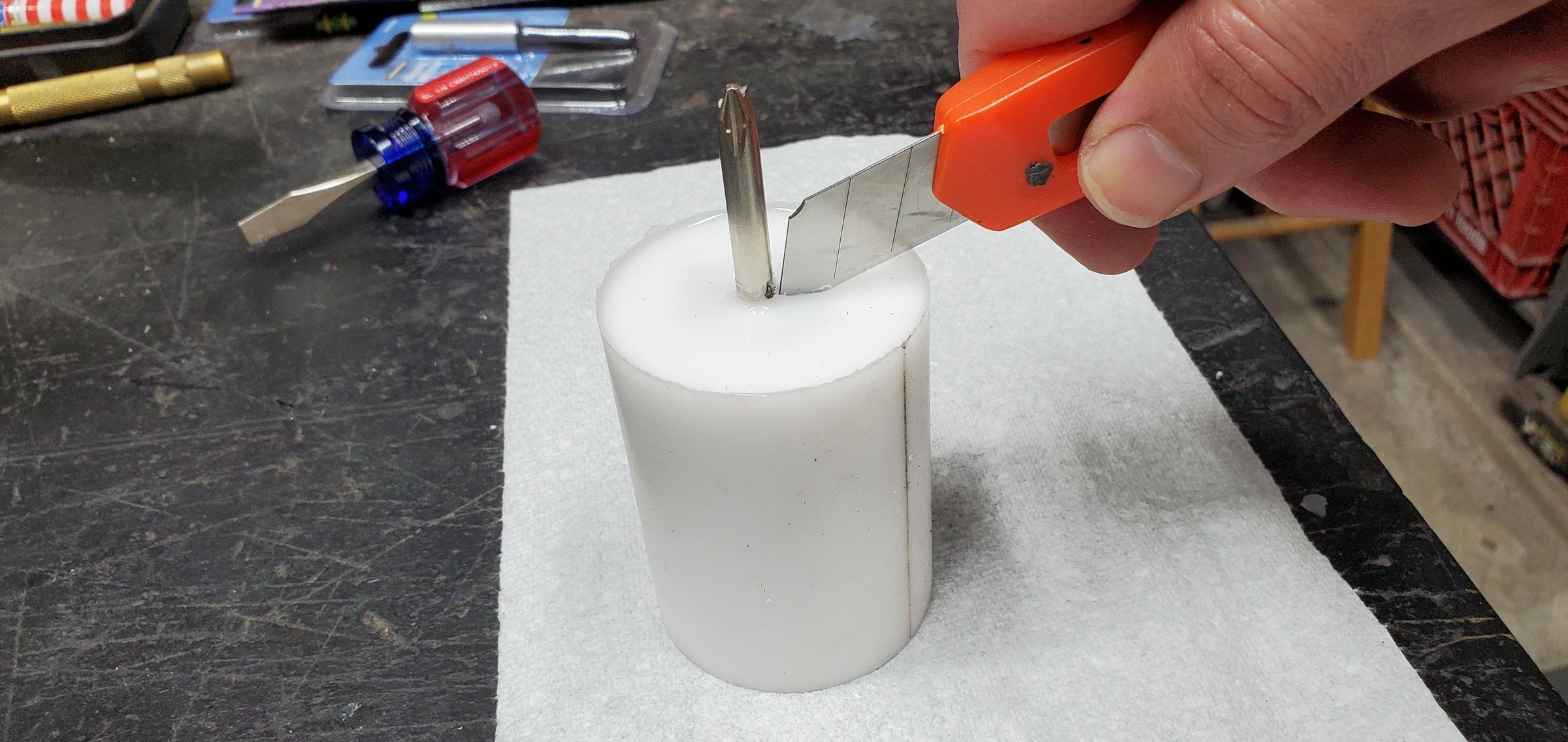 Epoxy Resin Screwdriver/Nut Driver From Silicone Mold Making to Casting ...