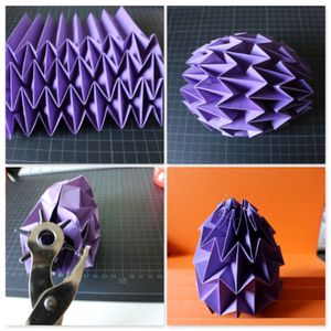DIY – Origami Magic Ball Lamp : 5 Steps - Instructables
