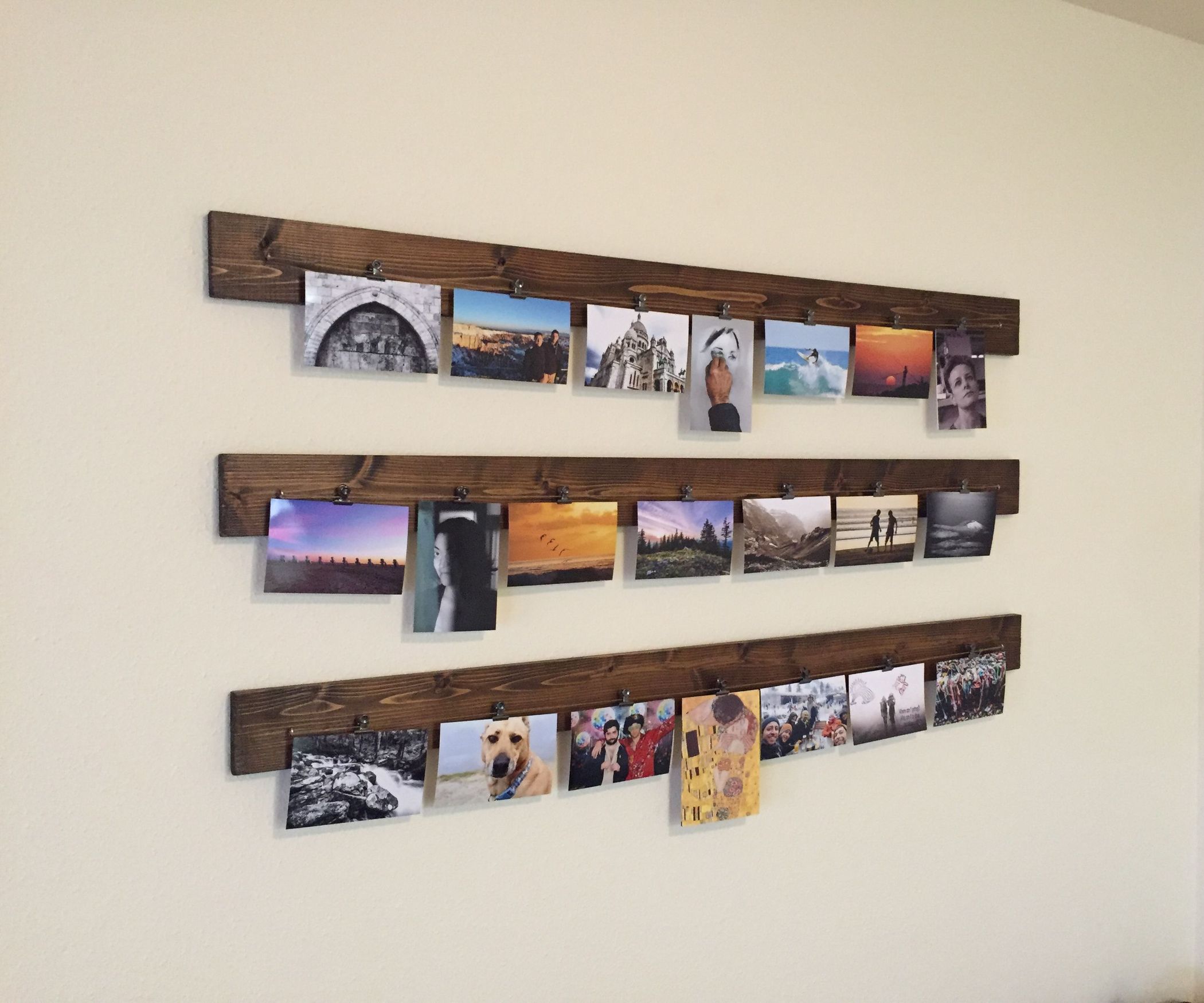 Wood & Clothespin Photography Hanging Display : 8 Steps (with Pictures ...