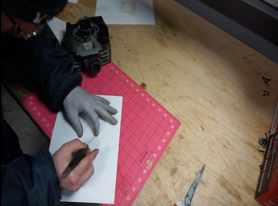 Making Gaskets With Paper and One Dirty Trick : 4 Steps (with Pictures ...