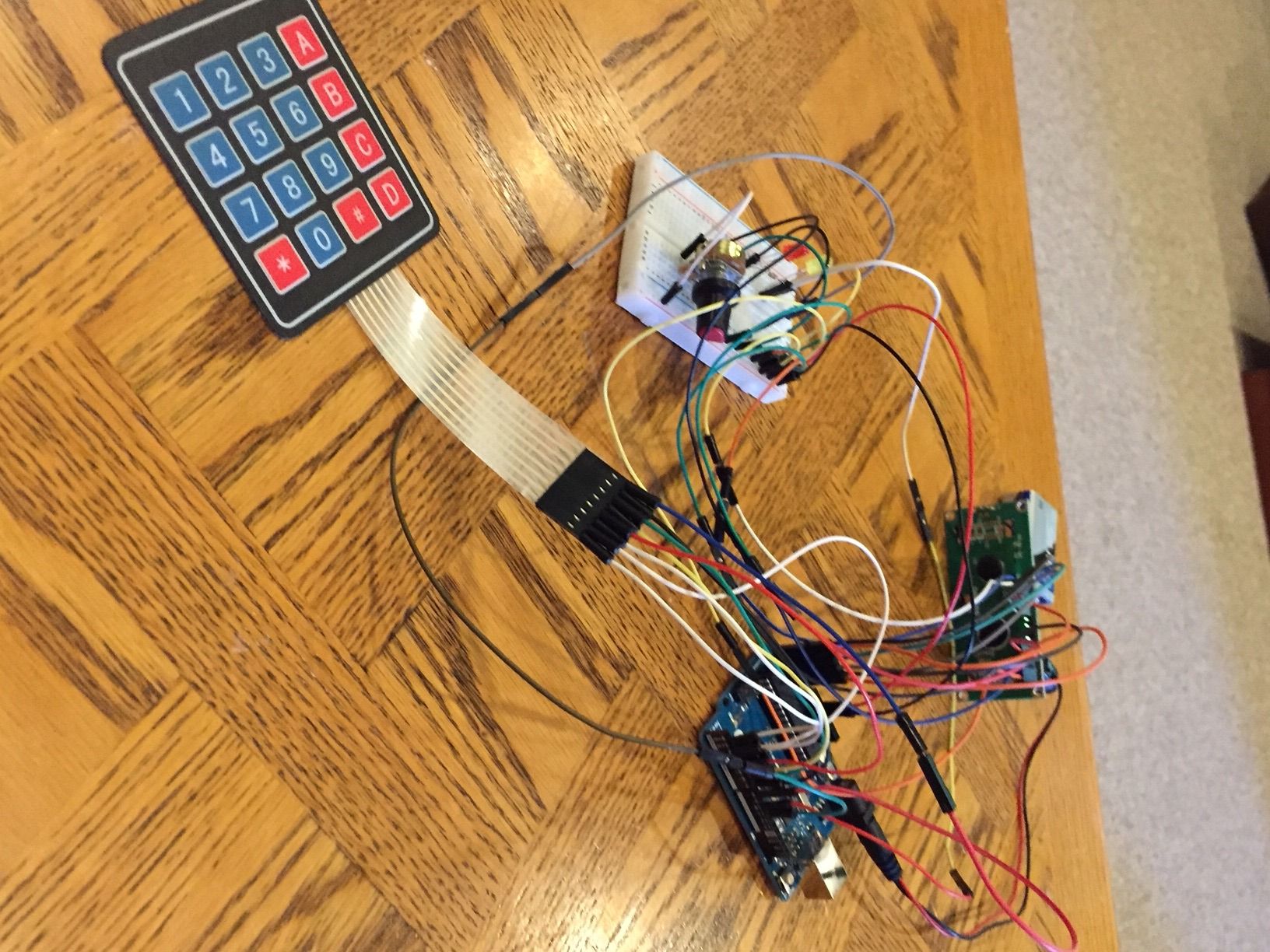 Arduino - Security Panel System With Using Keypad and LCD Display : 5 ...