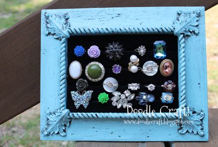 Vintage Frame Ring Display! : 5 Steps (with Pictures) - Instructables