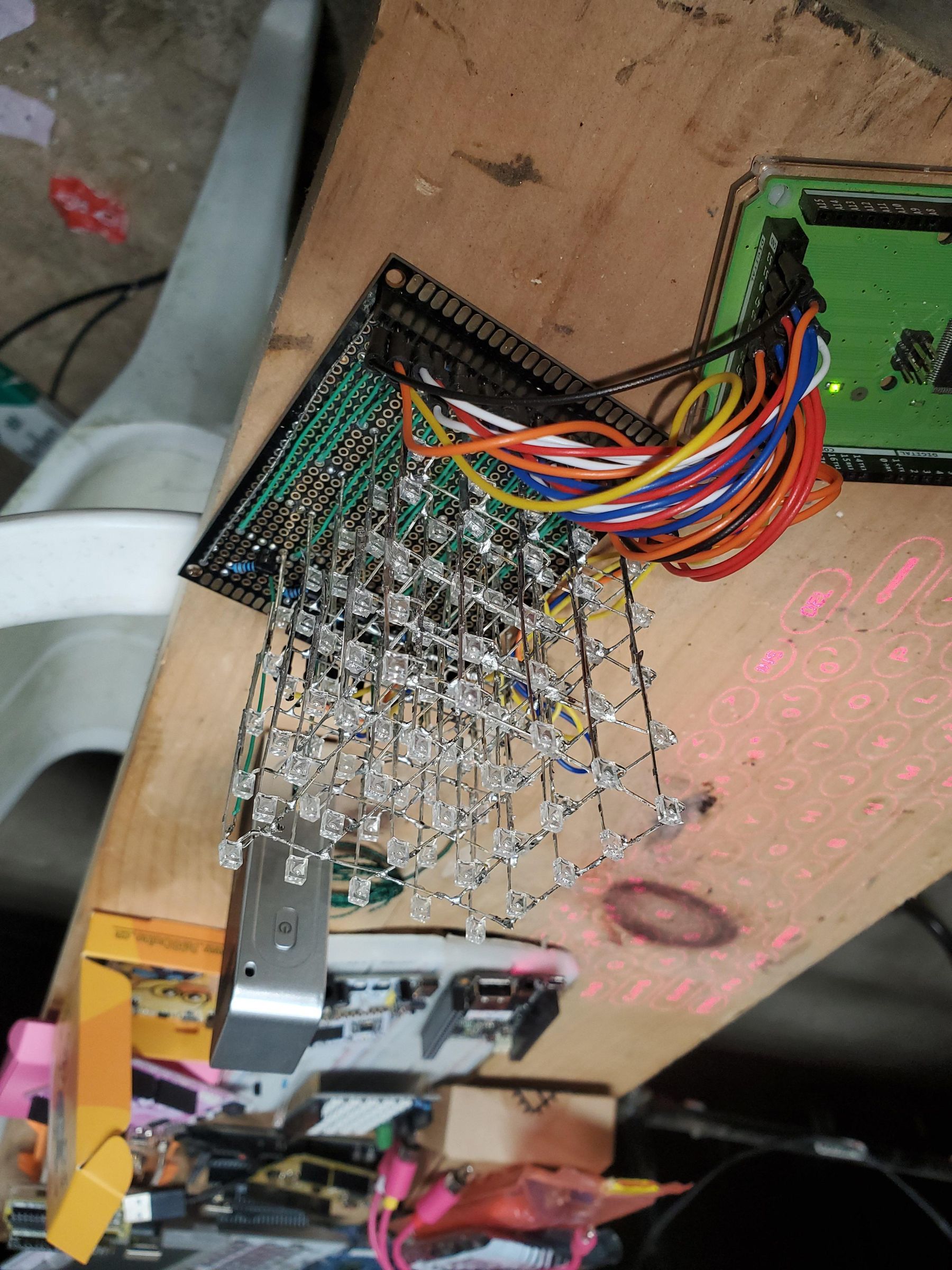 4x4x4 LED Cube (Arduino Uno) : 7 Steps (with Pictures) - Instructables