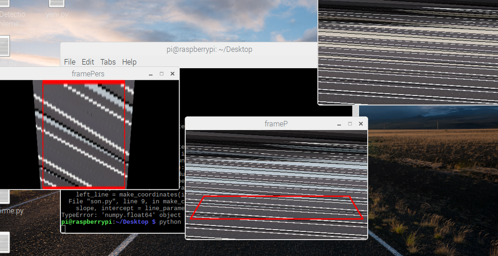 Autonomous Lane Keeping Car Using Raspberry Pi And Opencv 7 Steps With Pictures Instructables