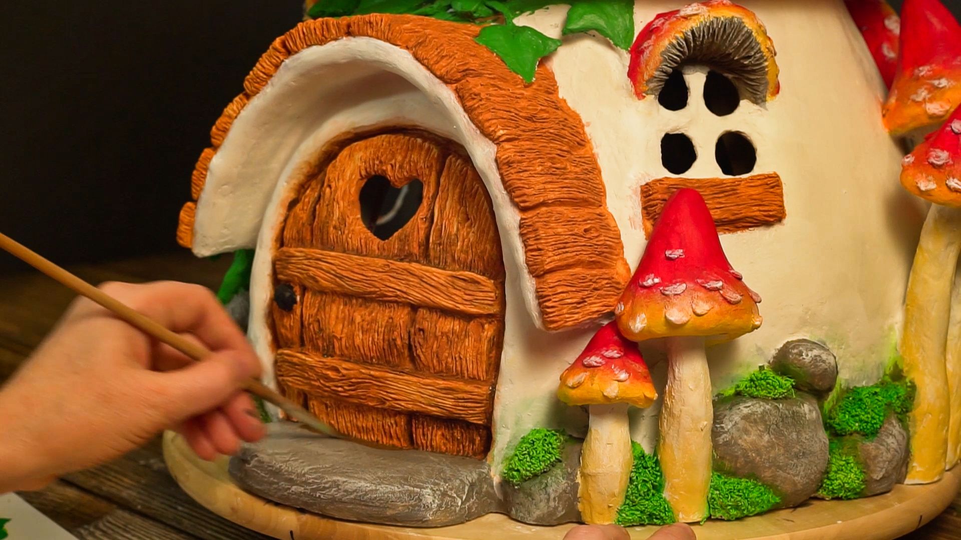 Mushroom House Using Cardboard : 6 Steps (with Pictures) - Instructables