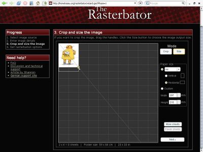 Create a Rasterbated Poster : 8 Steps - Instructables