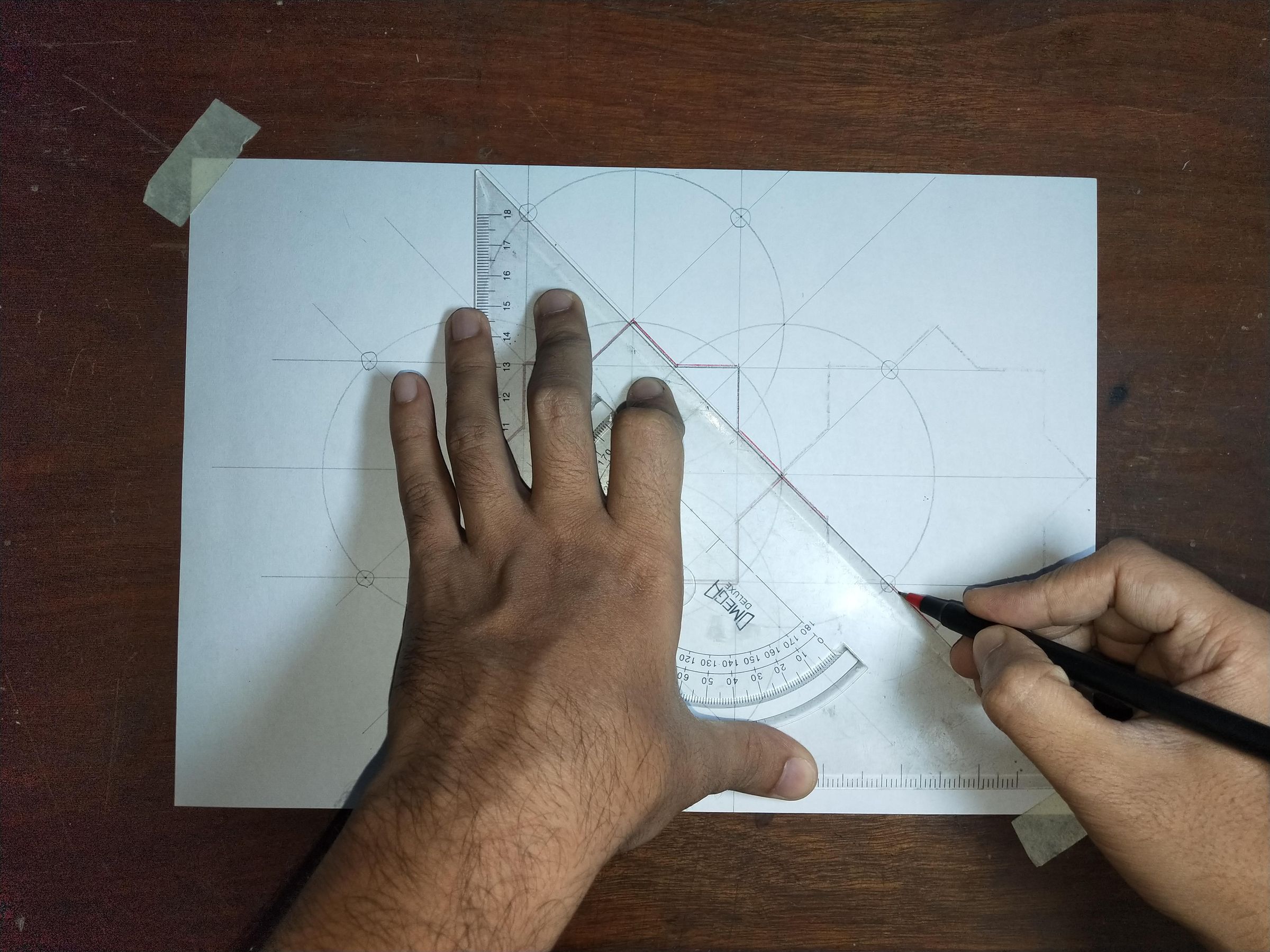 Mathematical Art With Islamic Geometric Patterns : 20 Steps (with ...