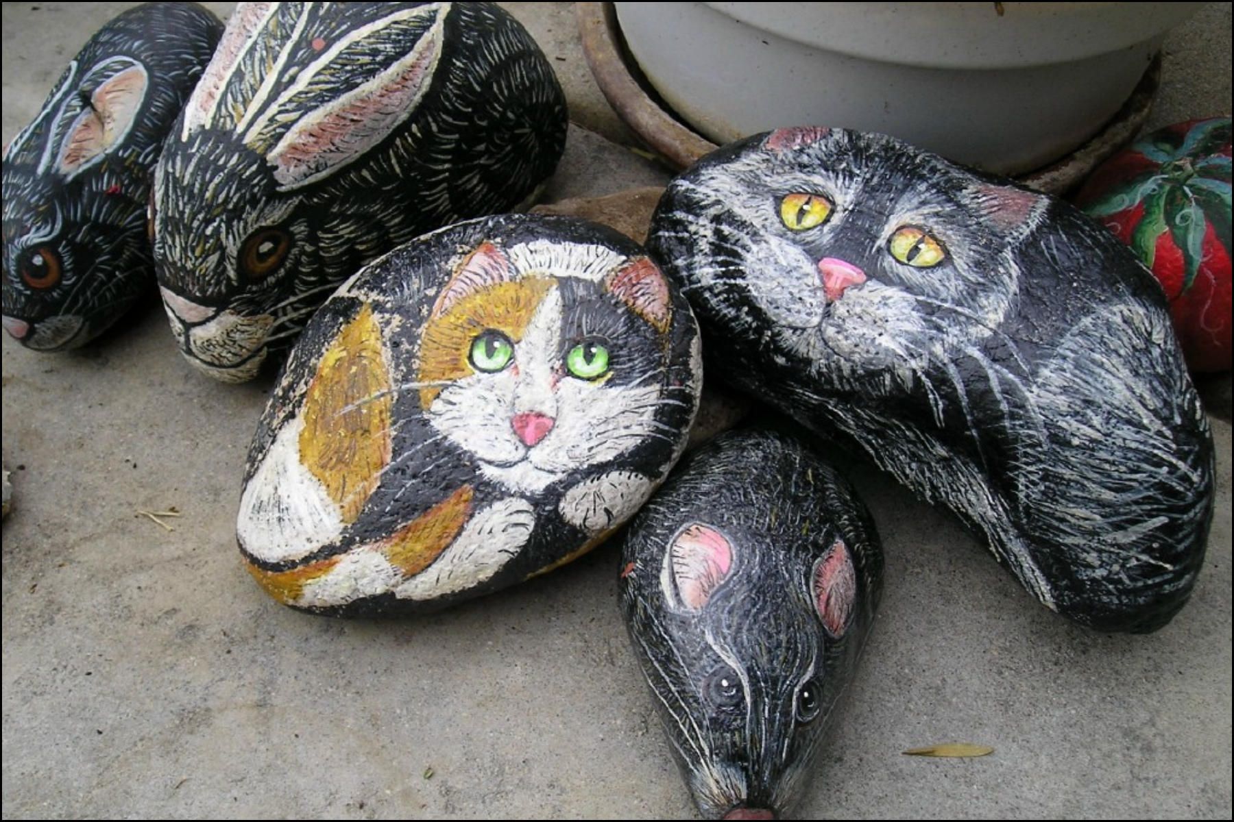 How to Paint Animals on Rocks : 5 Steps (with Pictures) - Instructables
