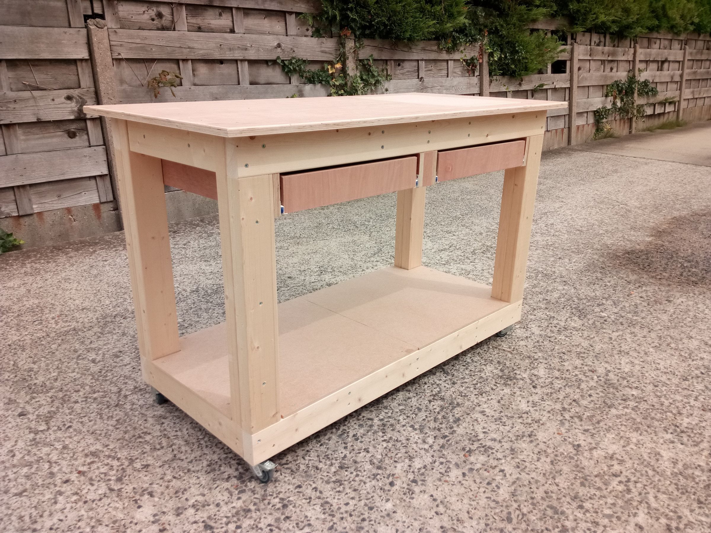 Rolling Workbench + Downdraft Table : 13 Steps (with Pictures ...