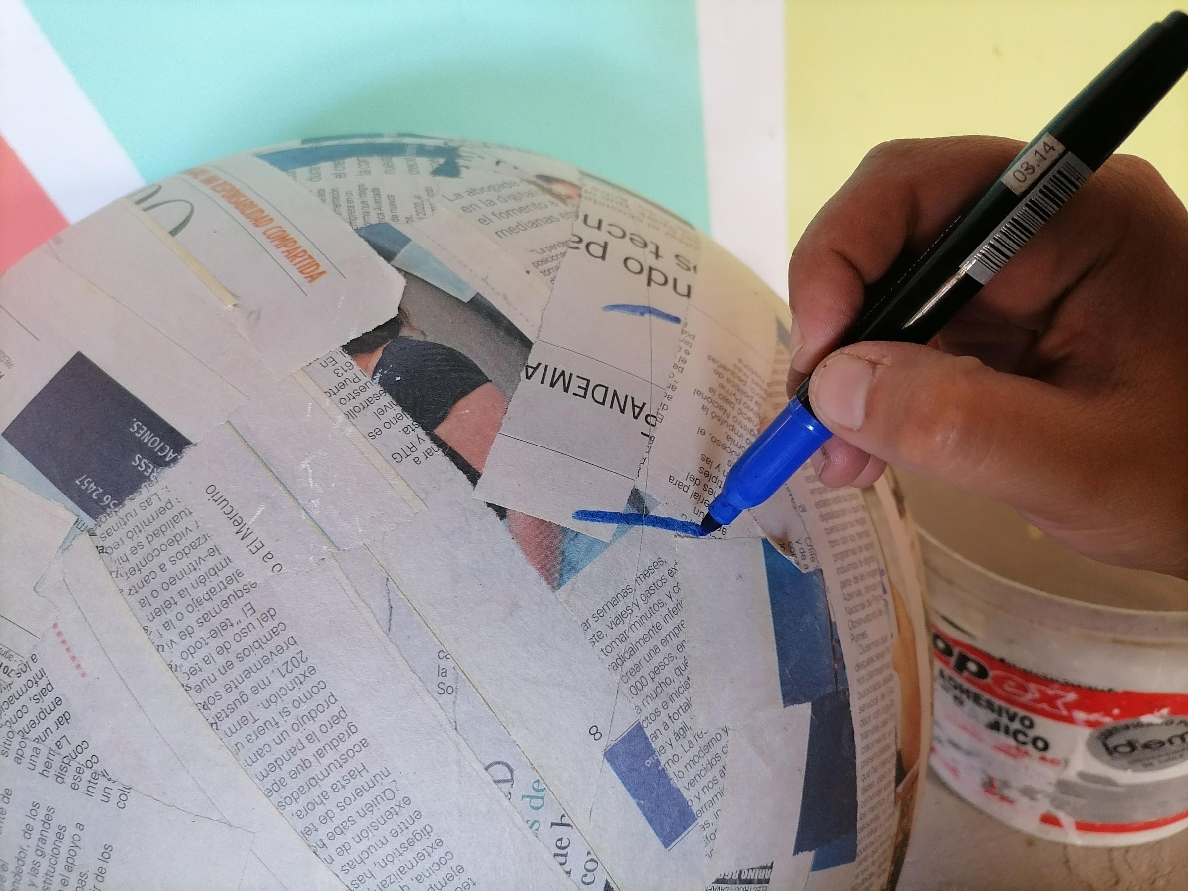Paper Maché Death Star : 7 Steps (with Pictures) - Instructables