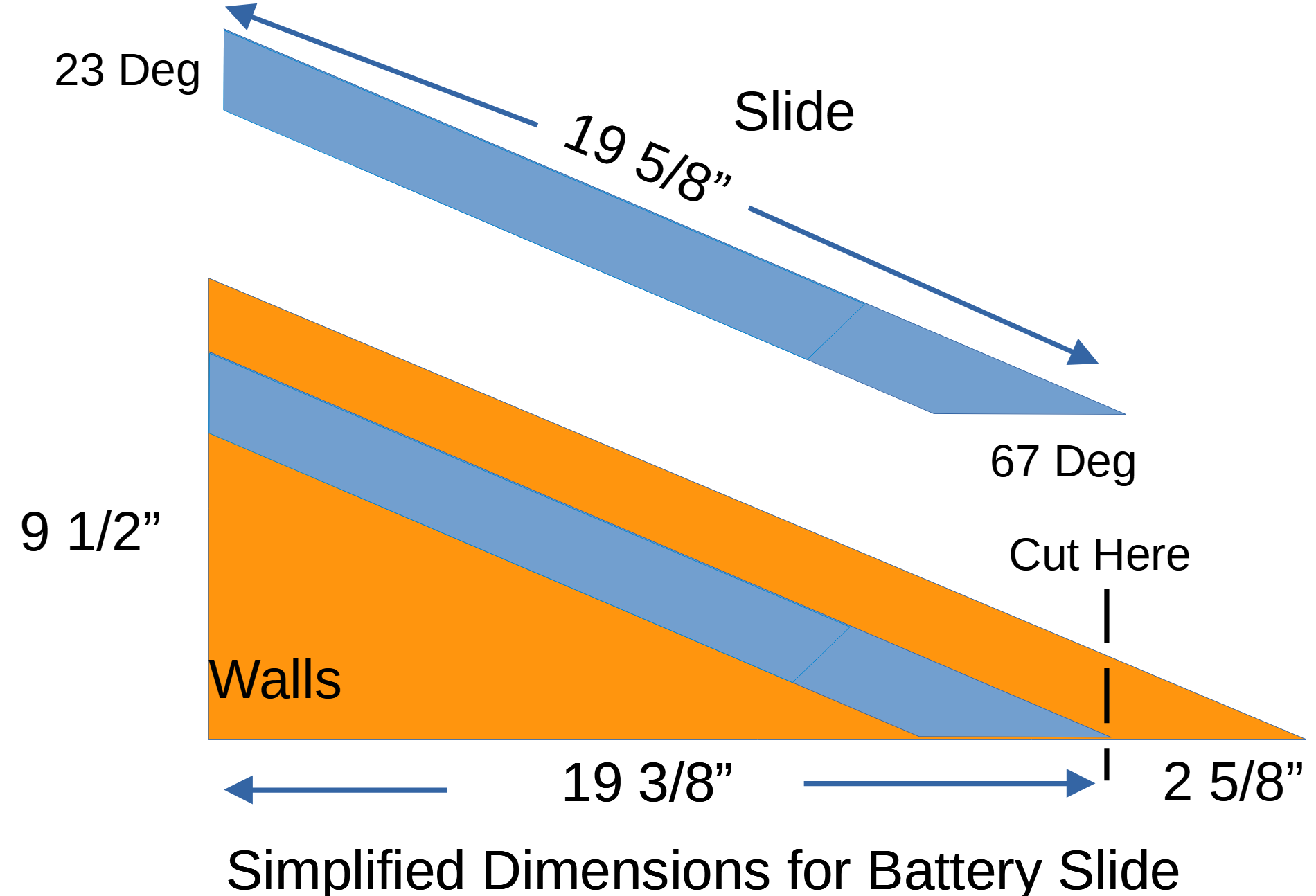 Battery Slide (Cordless Tool Battery Holder) : 5 Steps (with Pictures ...