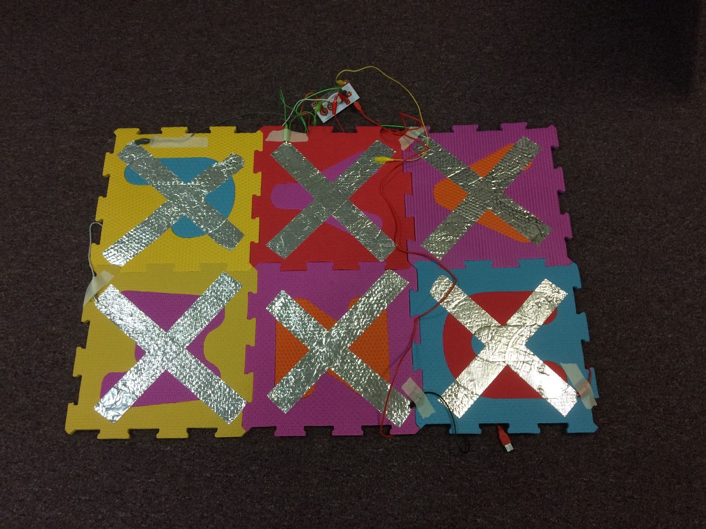 Makey Makey Dance Mat - Instructables