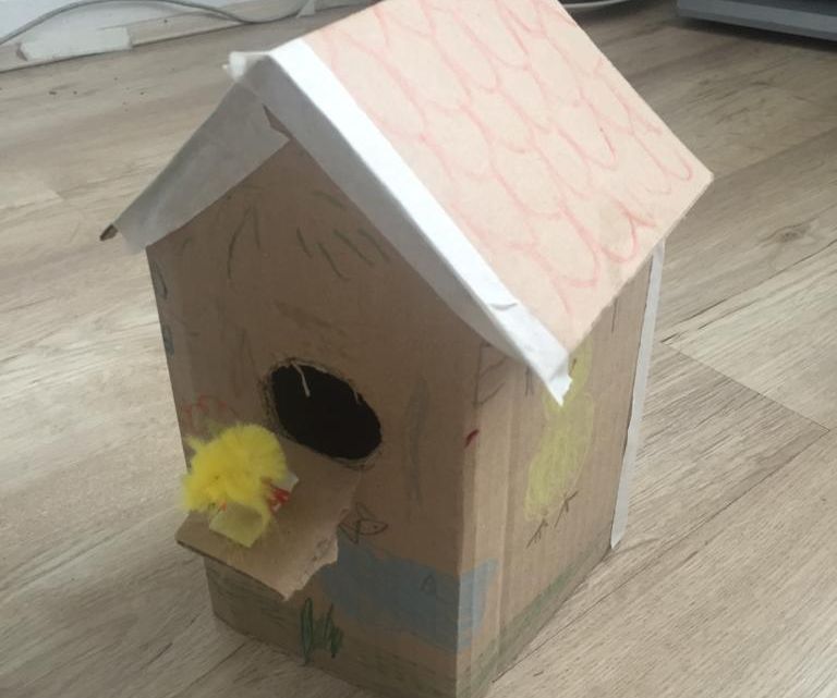Cardboard Bird House : 6 Steps - Instructables