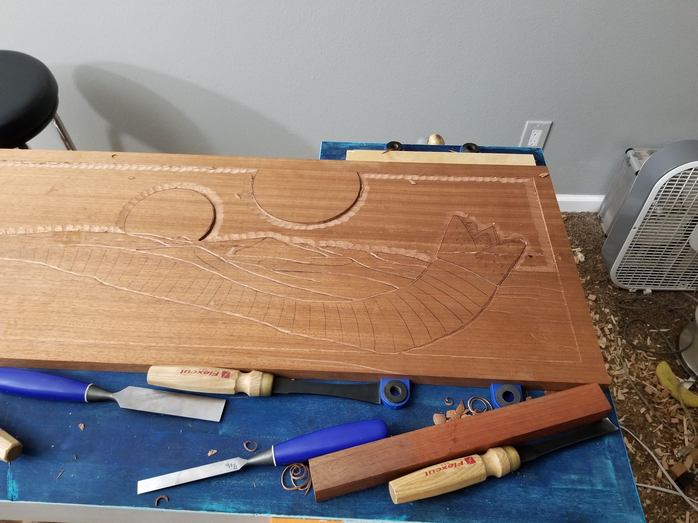 Dune Sandworm Relief Carving : 14 Steps (with Pictures) - Instructables