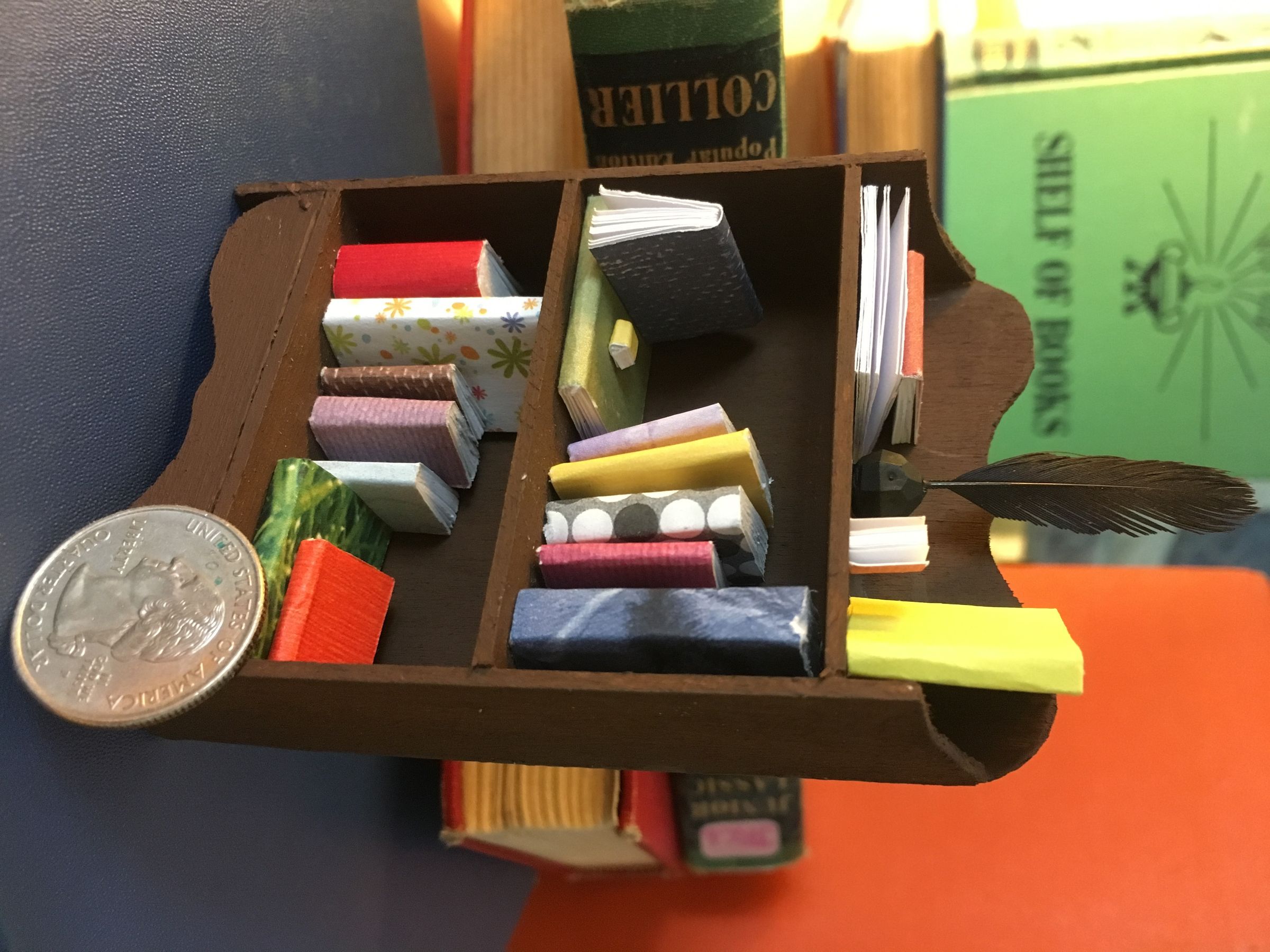 Miniature Bookcase With Books : 10 Steps (with Pictures) - Instructables