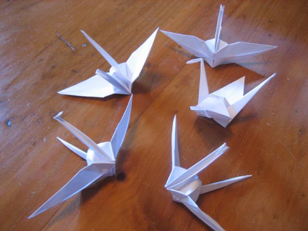 Mobiles Home Décor Home & Living Desktop Origami Crane Mobile Yellow ...