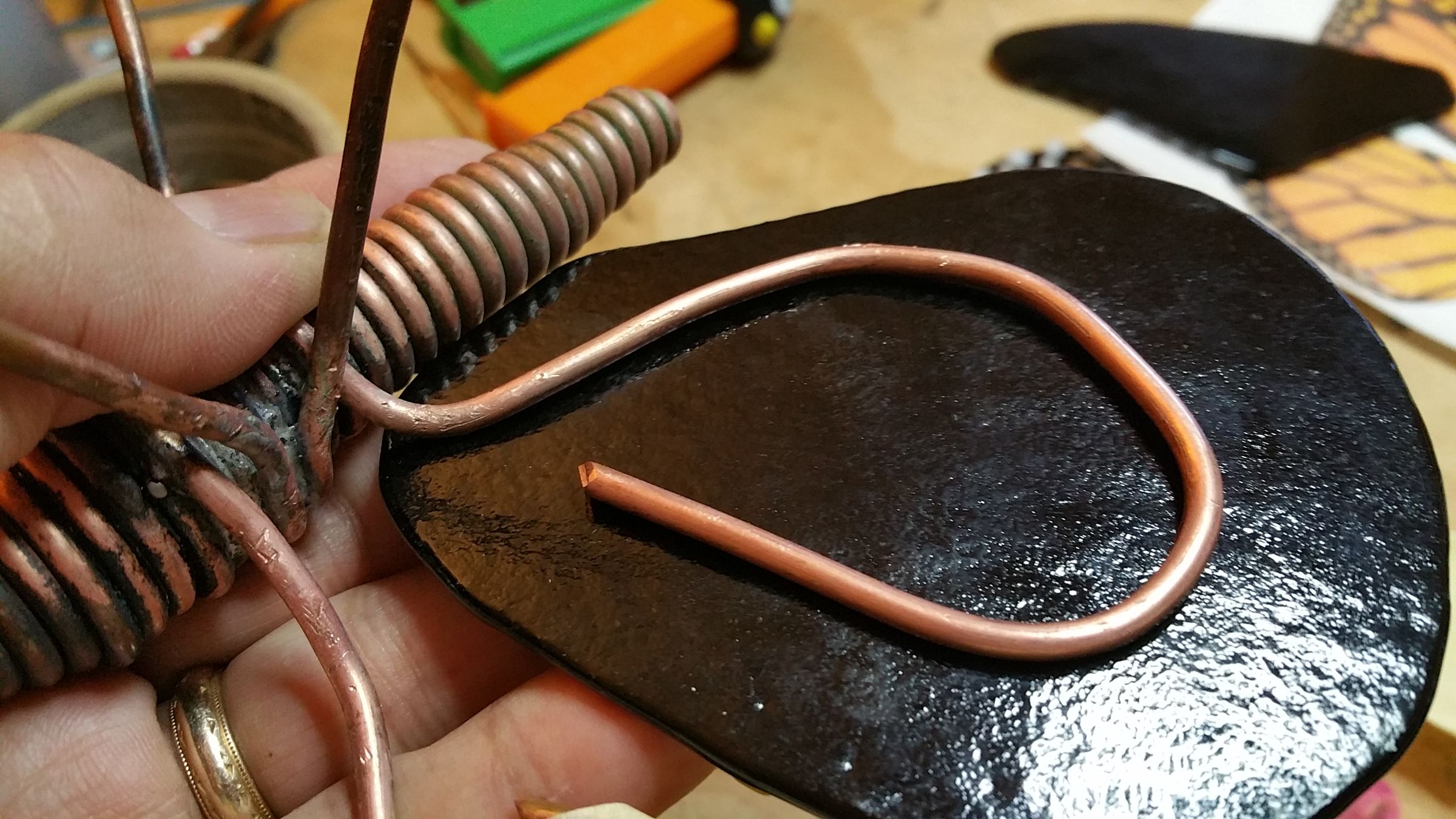 Copper Wire and Fused Glass Butterfly : 5 Steps (with Pictures ...