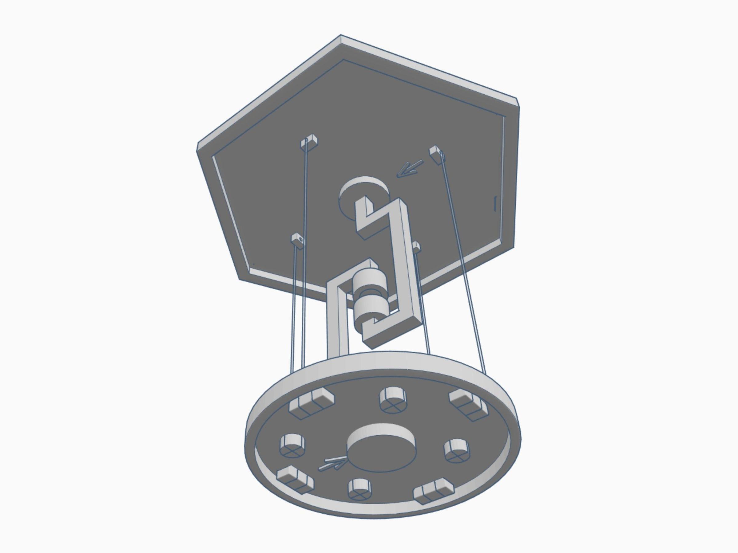 Floating Hexagon - Magnetic Tensegrity - 3D Printed : 7 Steps (with ...