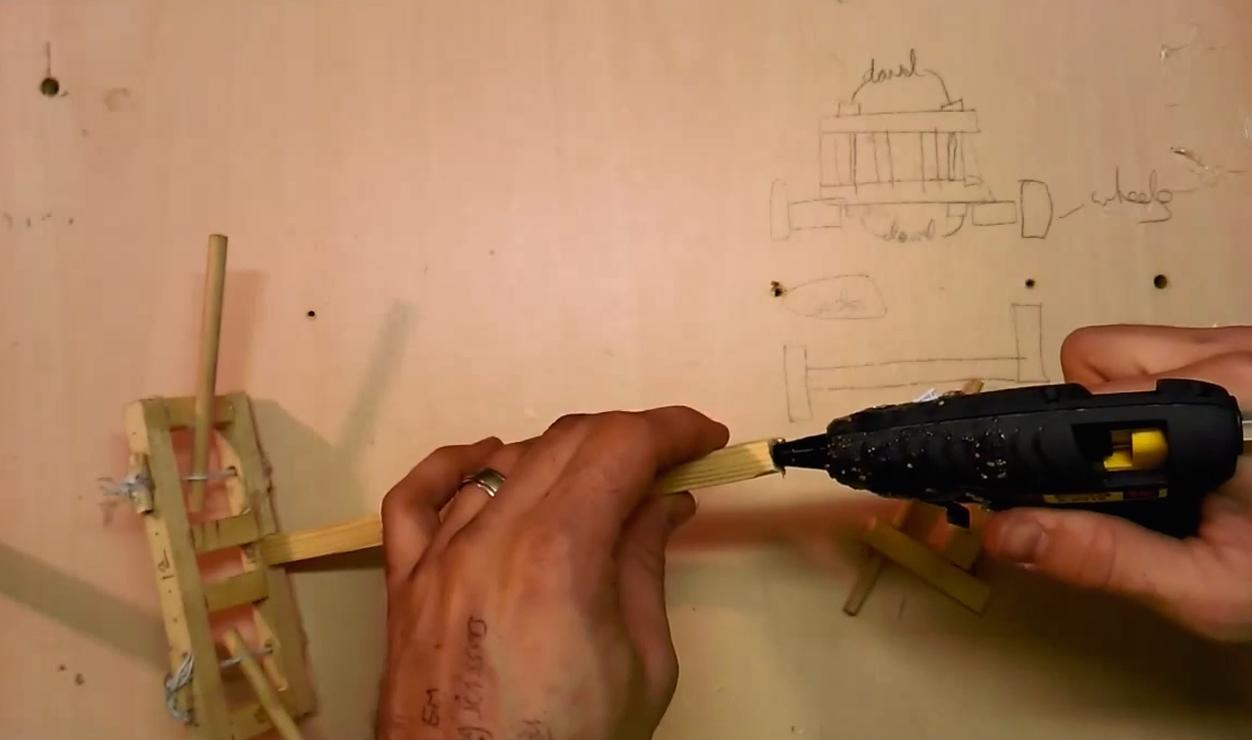 How to Make a Model Roman Ballista (Torsion Powered) : 9 Steps ...