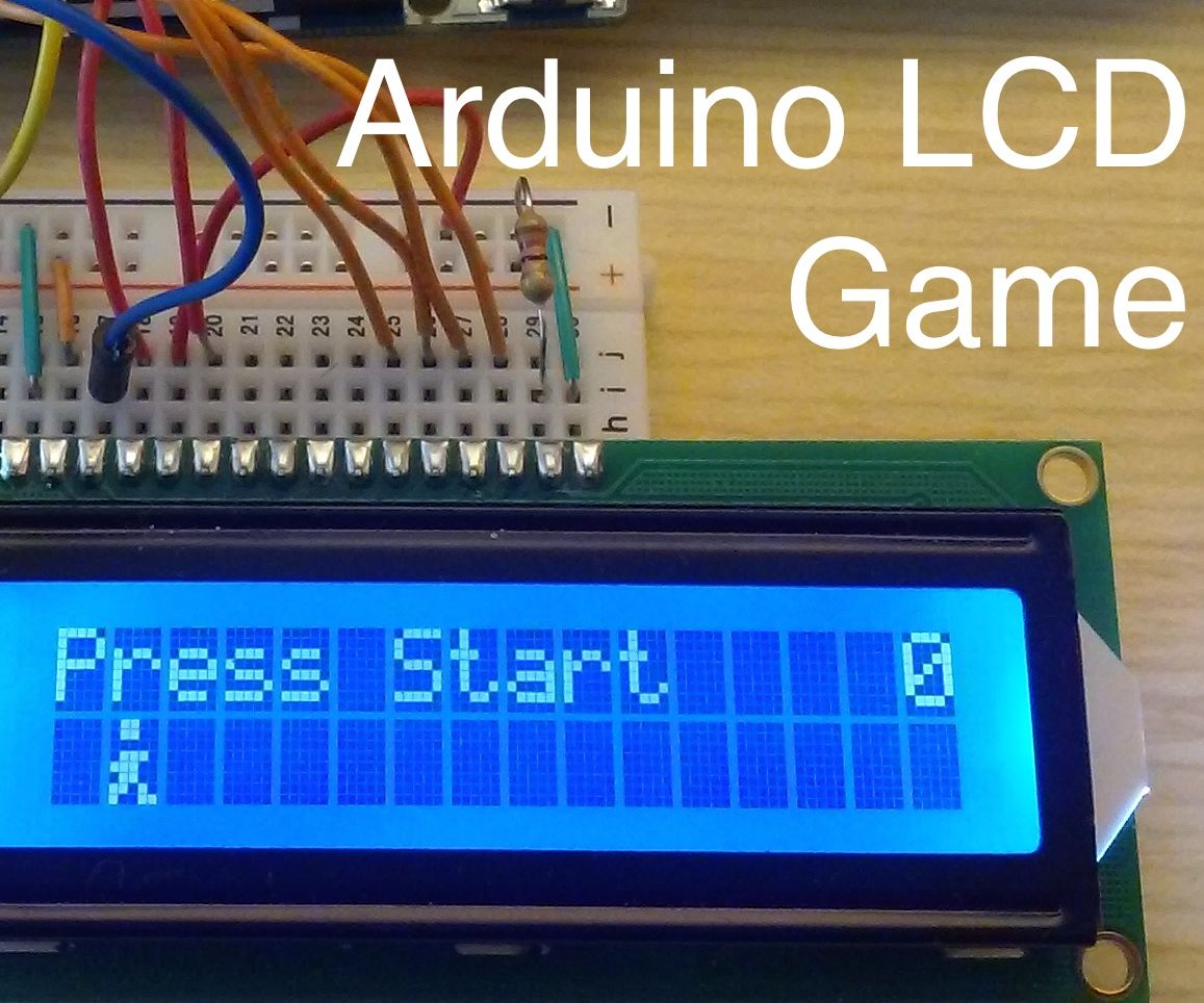 Arduino Lcd Game 3 Steps With Pictures Instructables