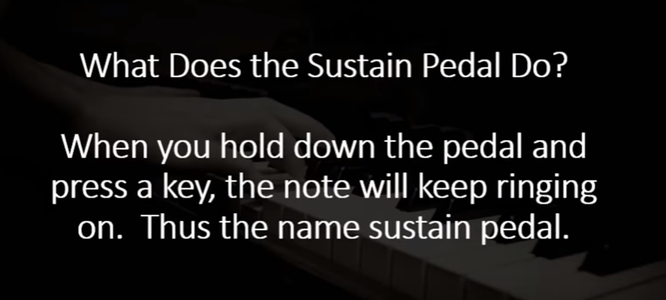How to Use the Sustain Pedal on the Piano : 4 Steps - Instructables