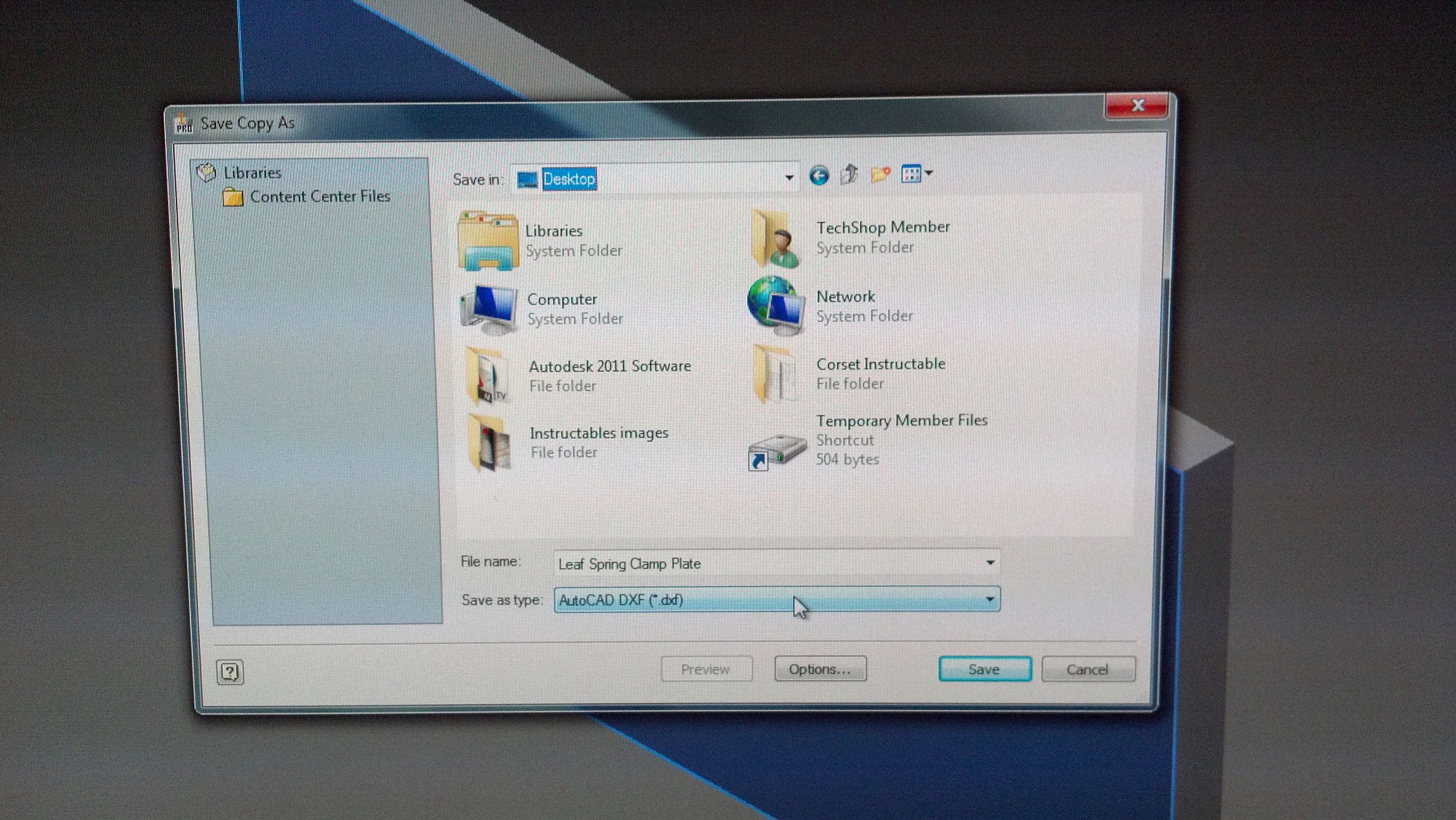 How to Create a .DXF File in AutoDesk Inventor : 4 Steps - Instructables