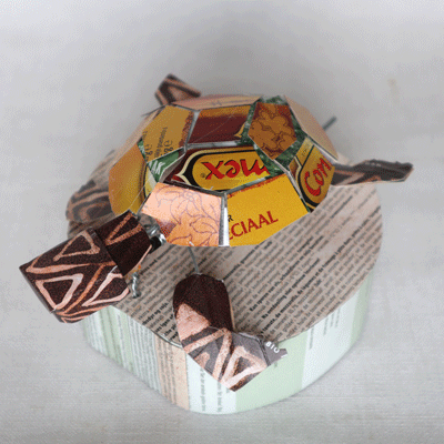 Waste Paper Trotting Turtle Automaton : 7 Steps (with Pictures ...