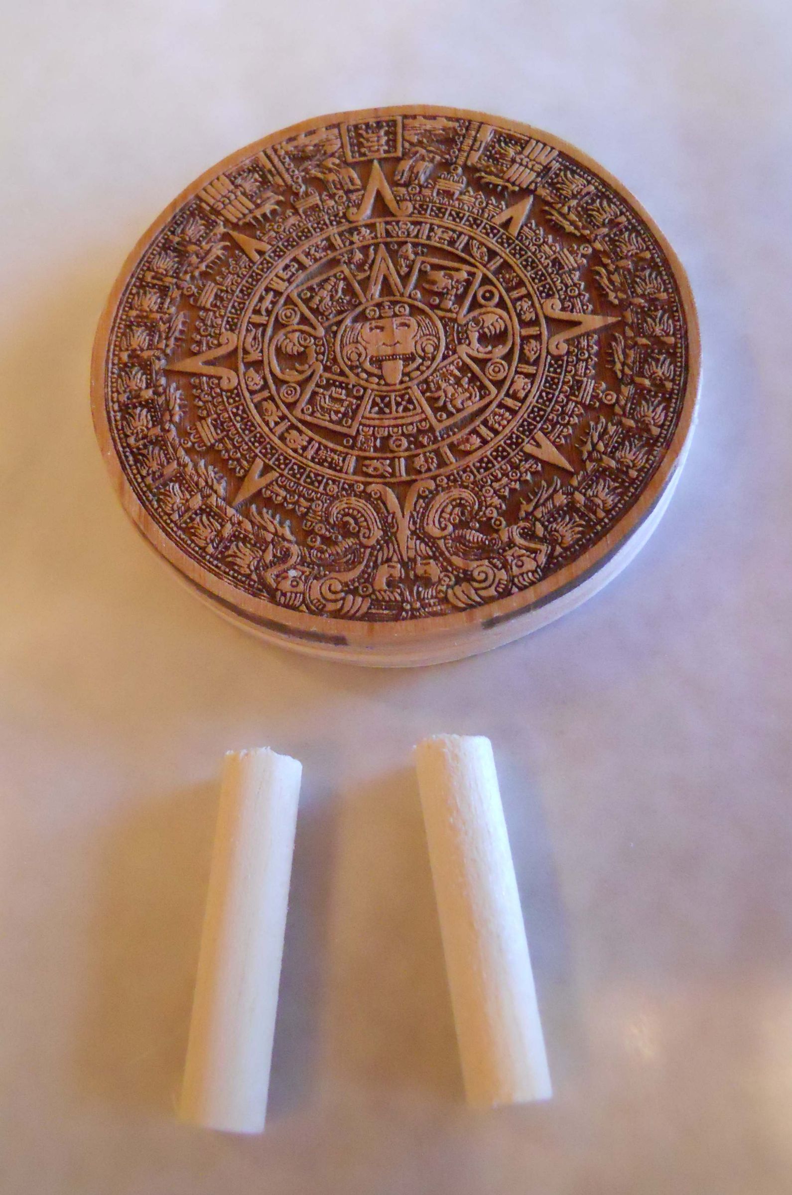 Aztec Pewter Coin From Laser Etched Template : 11 Steps (with Pictures ...