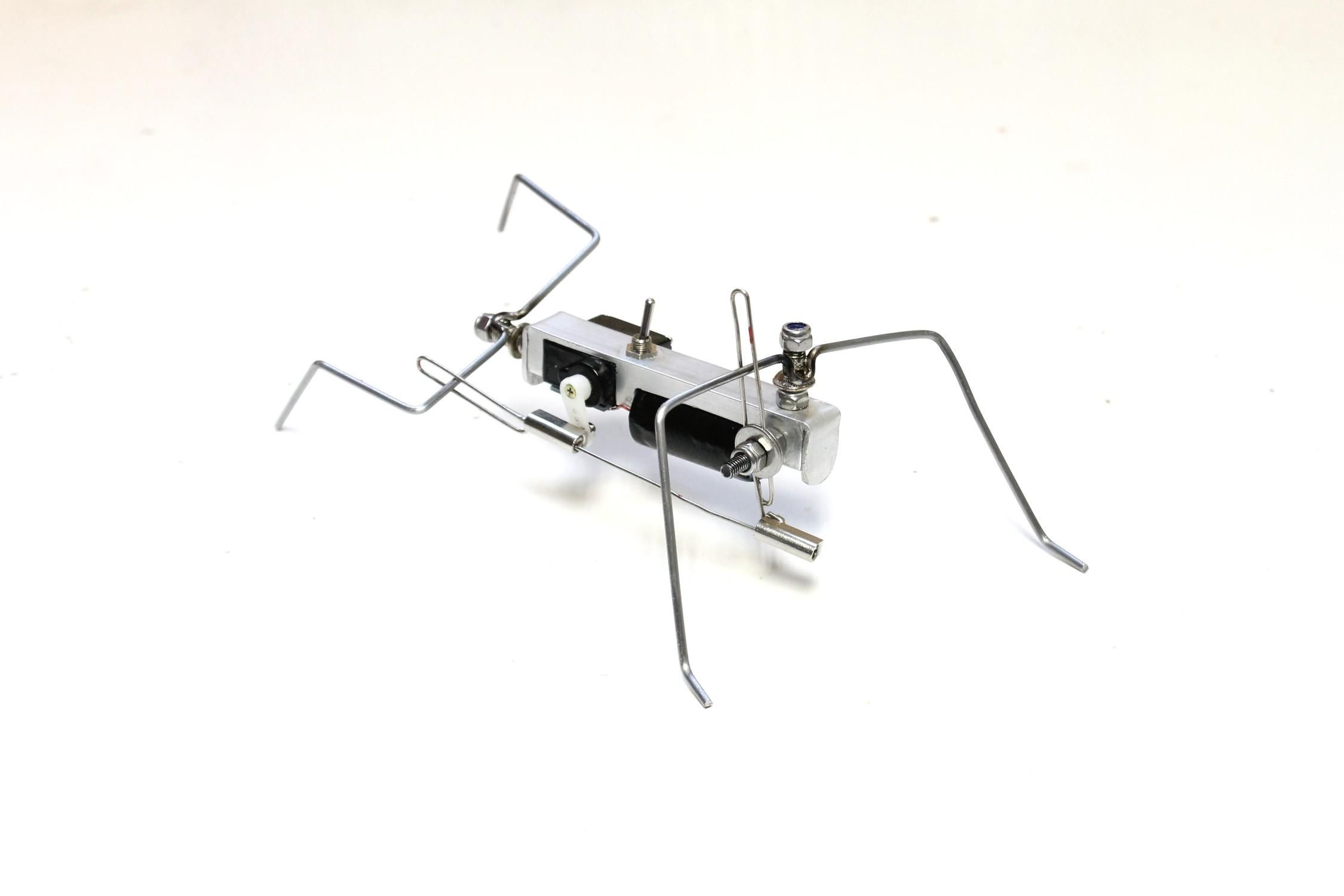 Walking Robot Using 1 Servo Motor : 13 Steps (with Pictures) - Instructables
