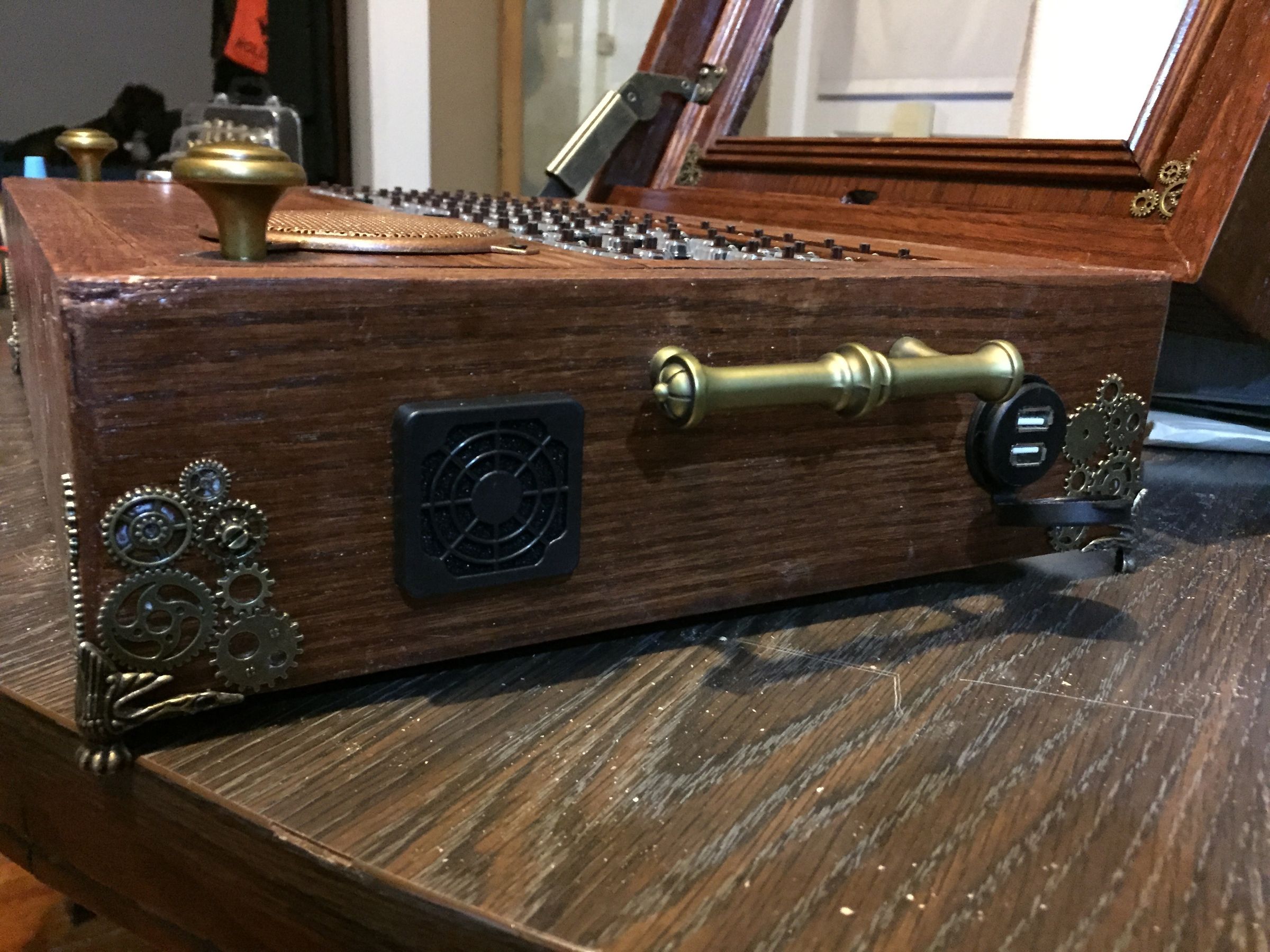 Steampunk Raspberry Pi Laptop : 7 Steps (with Pictures) - Instructables