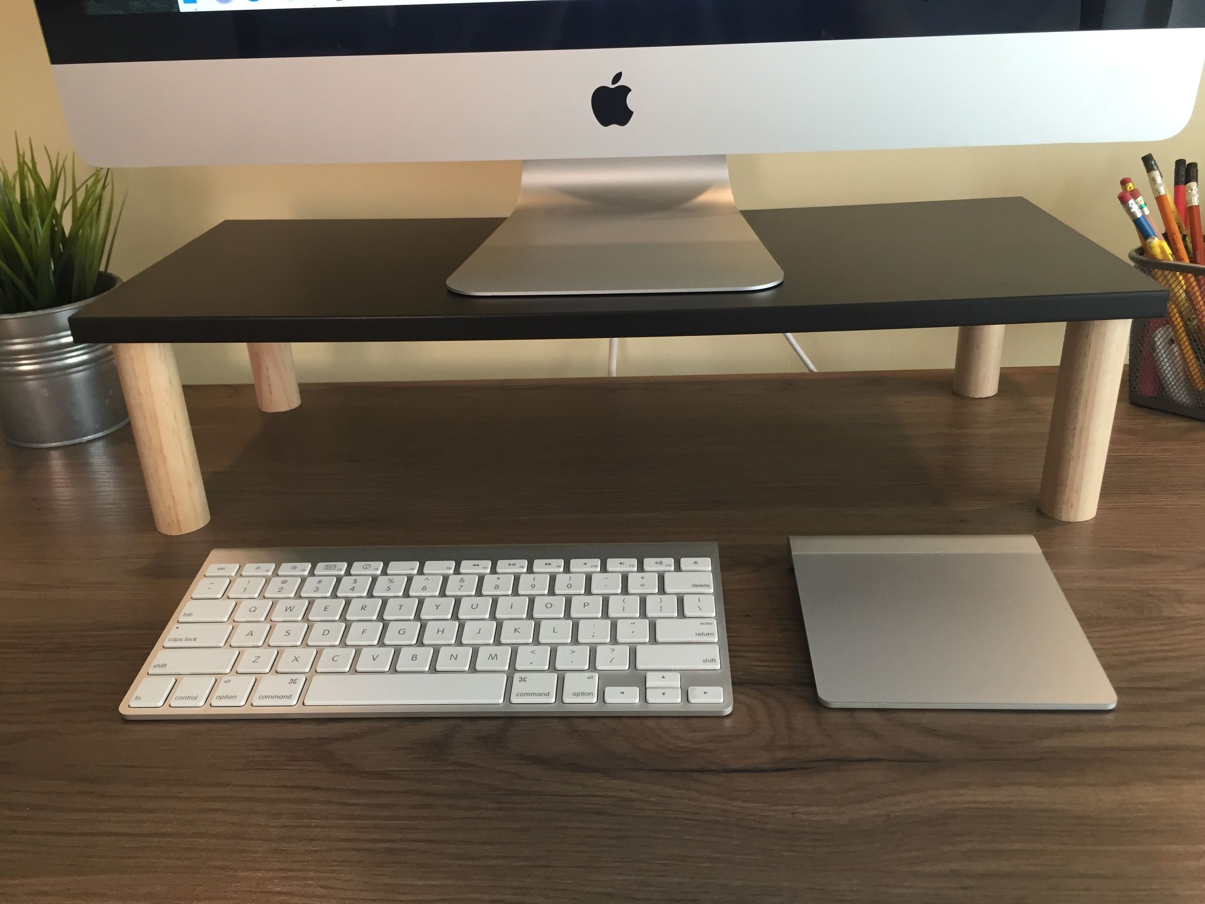 $9 DIY Computer Monitor Riser Stand : 4 Steps (with Pictures ...