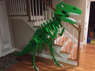 Build a 6'-0" Tall Wooden T-Rex Model : 7 Steps (with Pictures ...