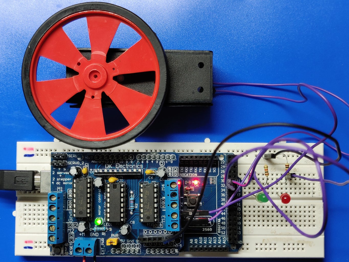 Python Pyserial Arduino Dc Motor 14 Steps Instructables