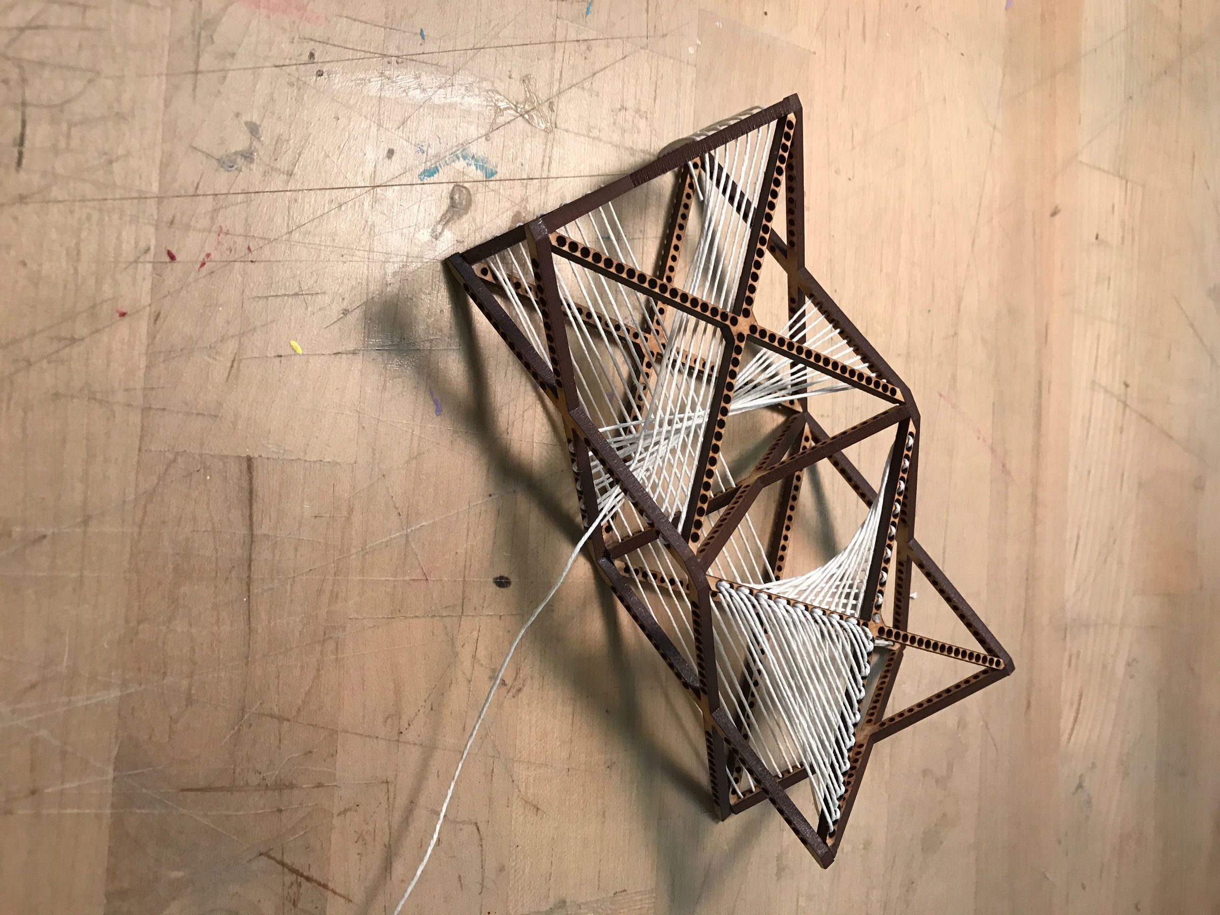 3D String Sculpture Within MDF Frame : 7 Steps (with Pictures ...