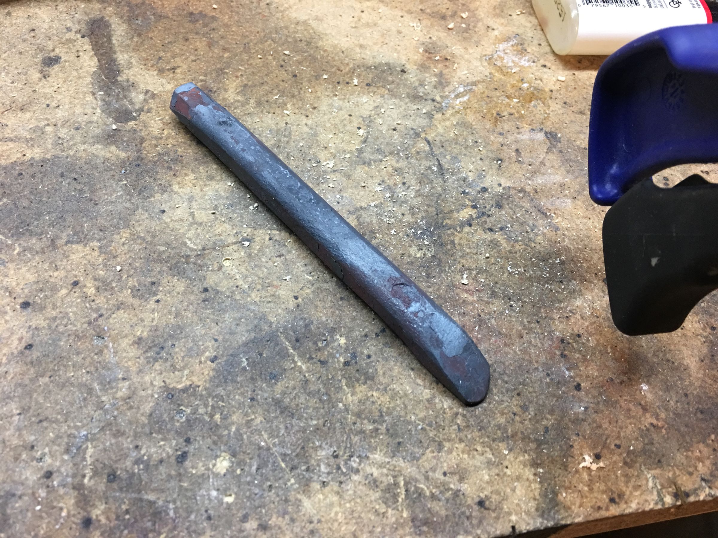 HAND FORGED Cold Chisel, From a Rusty Old Coil Spring : 10 Steps (with ...