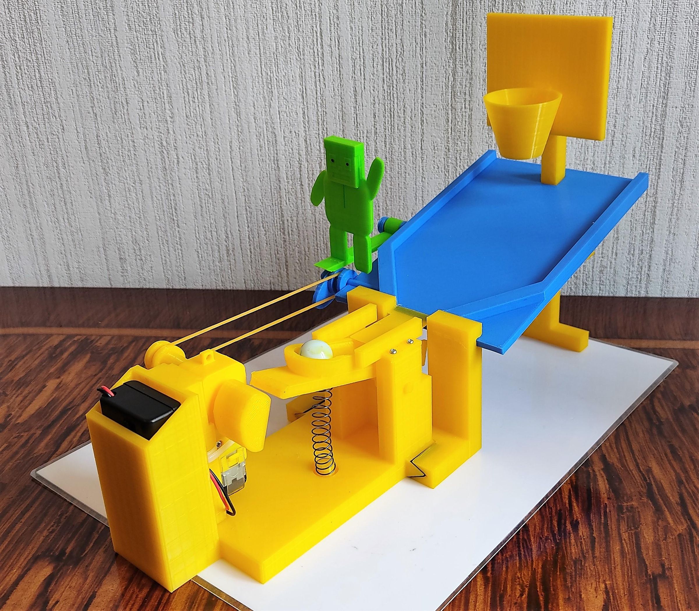 Tinkercad Robotics for School: Basketball Machine! : 16 Steps (with ...