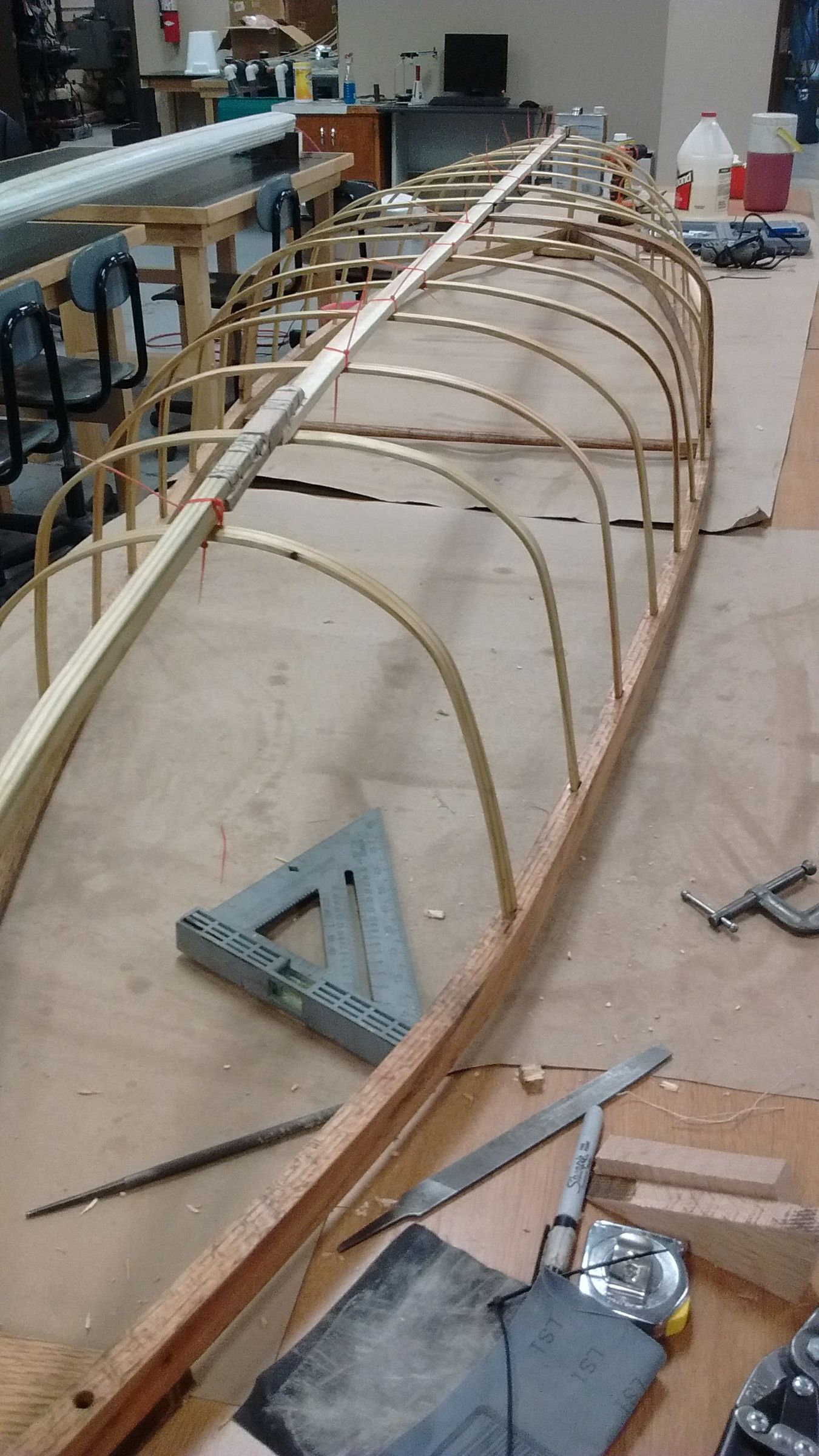Single Seat Skin on Frame Kayak / Canoe : 17 Steps (with Pictures ...