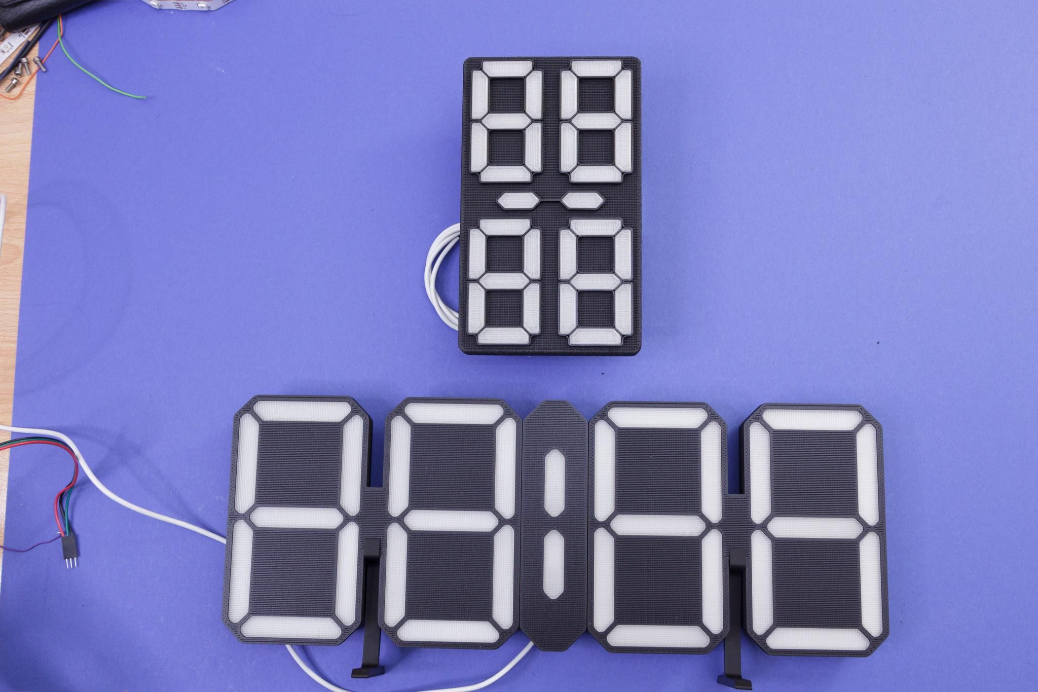 Retro 7 Segment Clock - the Final One(s) : 11 Steps (with Pictures ...