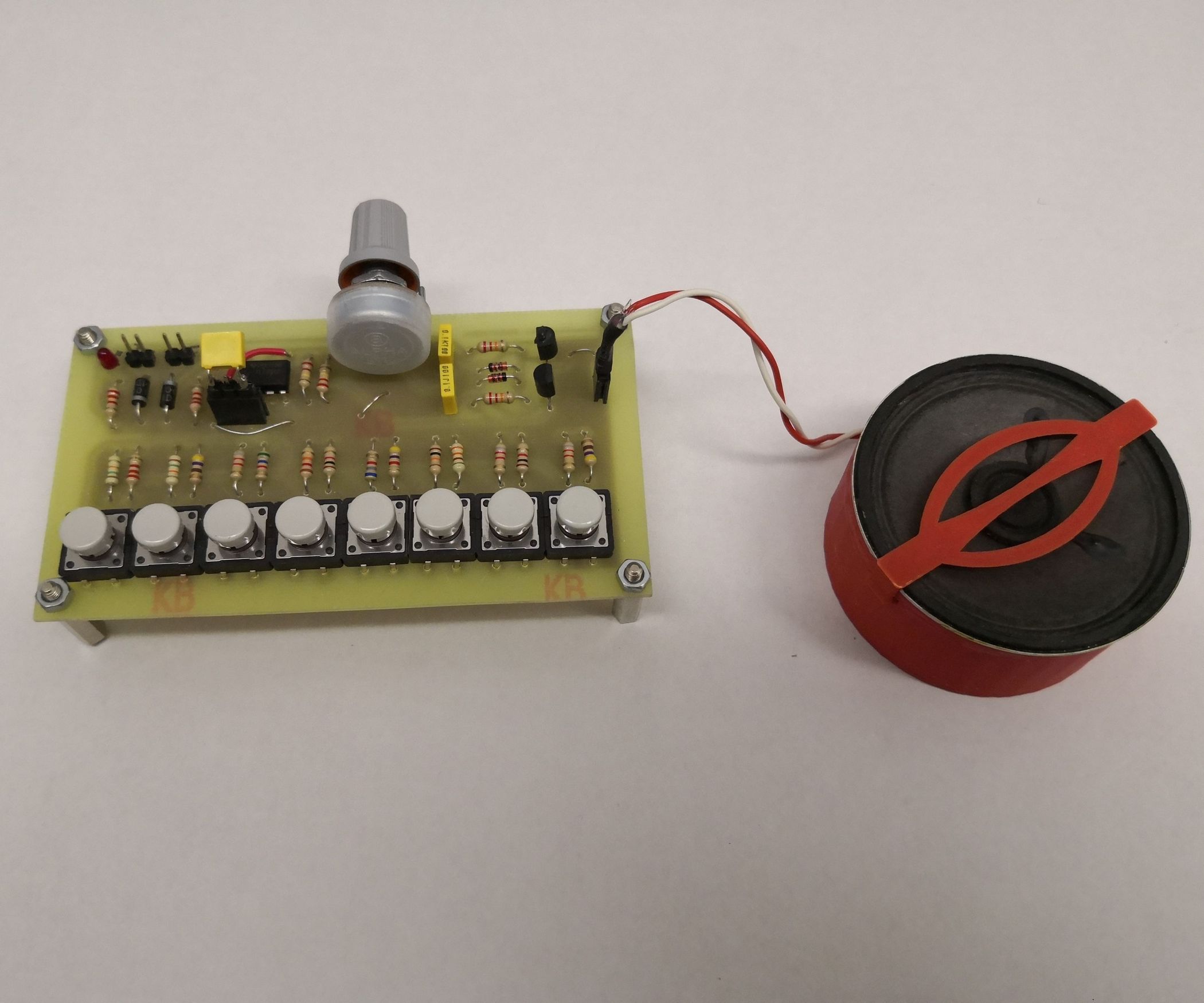 Awesome Analog Synthesizer/Organ Using Only Discrete Components : 10 ...