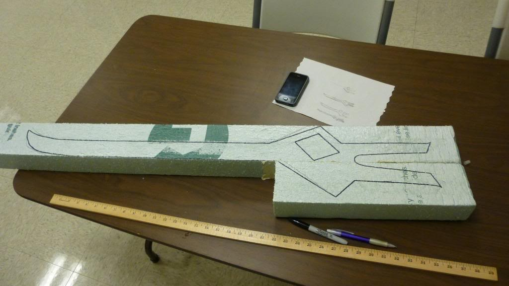 Foam Sword Props : 6 Steps - Instructables